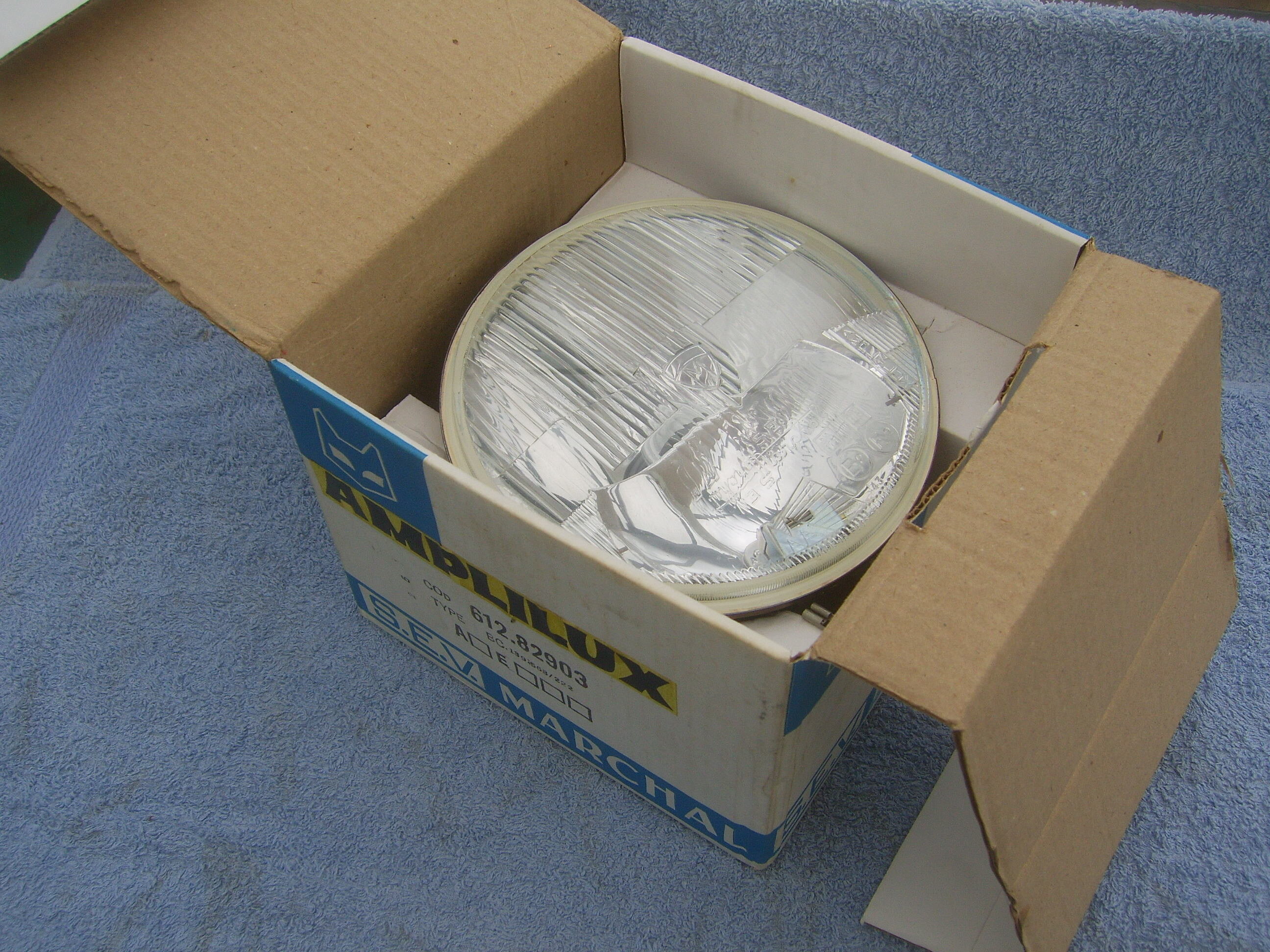 FS: NOS Marchal Amplilux Headlight |﻿ Electrical and Ignition
