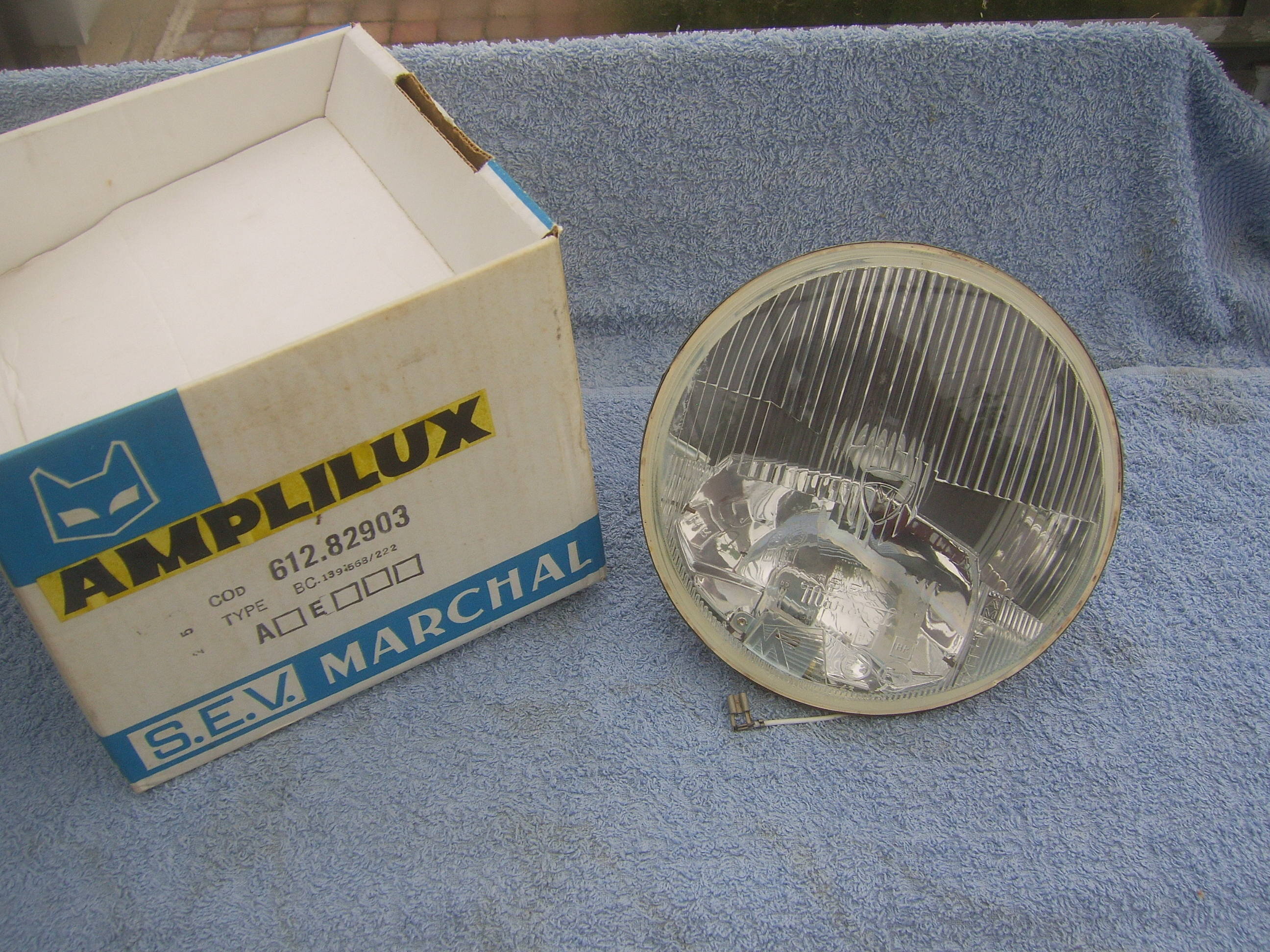 FS: NOS Marchal Amplilux Headlight |﻿ Electrical and Ignition