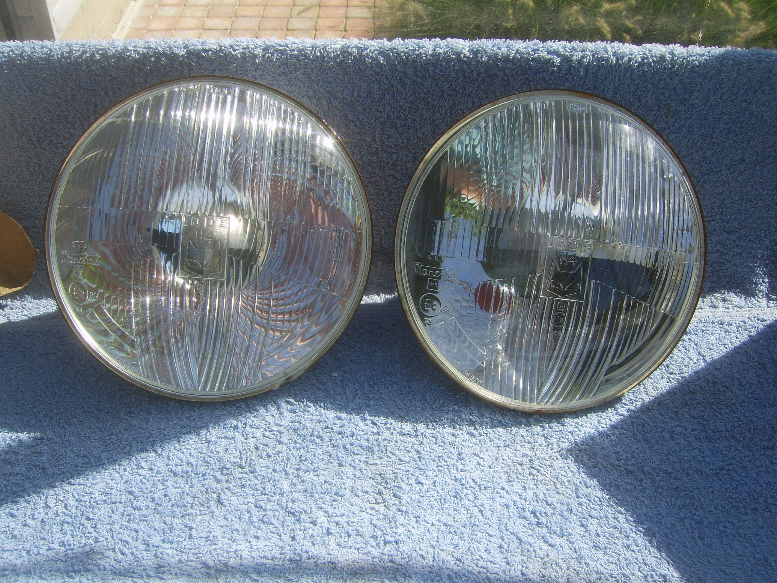 FS: NOS 7” Marchal H4 Headlights |﻿ Electrical and Ignition
