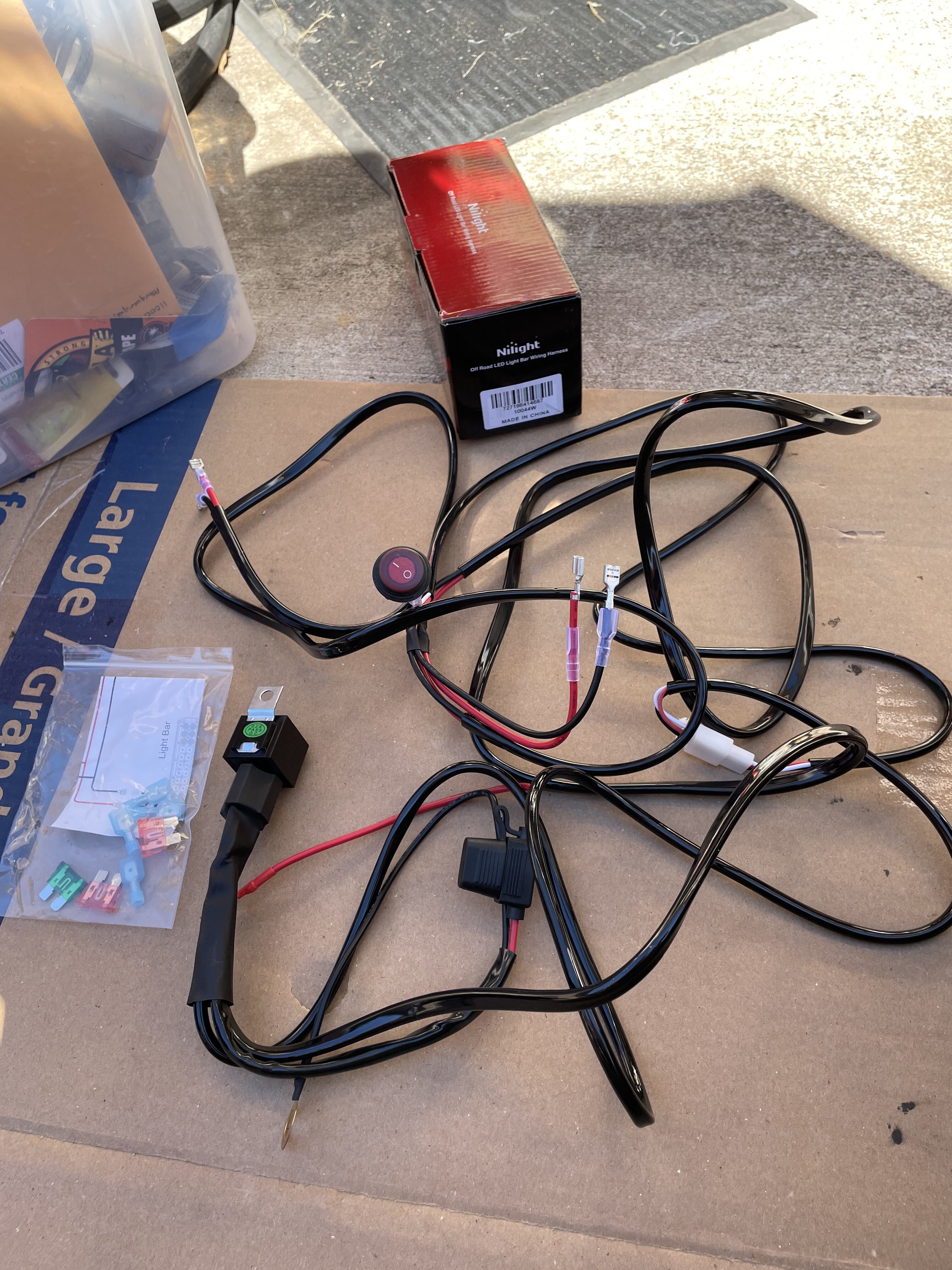 Fog light, driving light harness |﻿ BMW 2002 and other '02