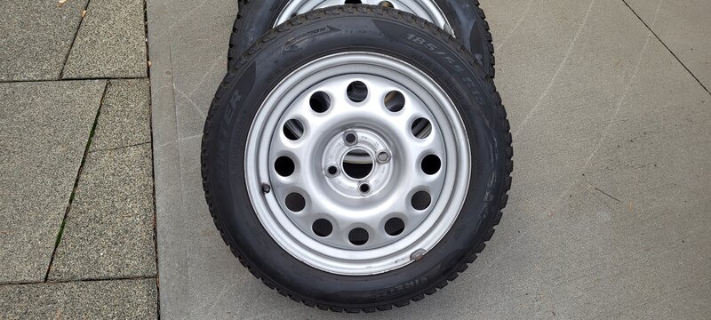 15" Corrado steelies - round holes ! |﻿ Wheels