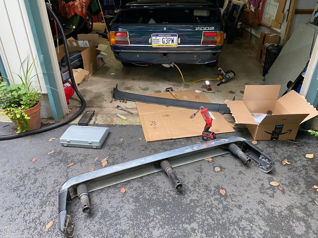 Out with the old, in with the new. Plus rust protection - Holey diving ...