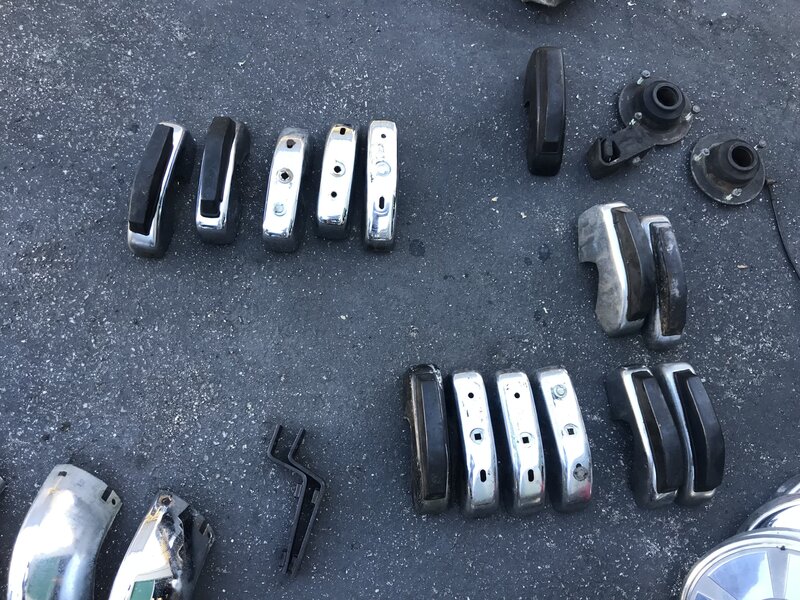 Various early front and rear bumper overriders |﻿ Body and Interior