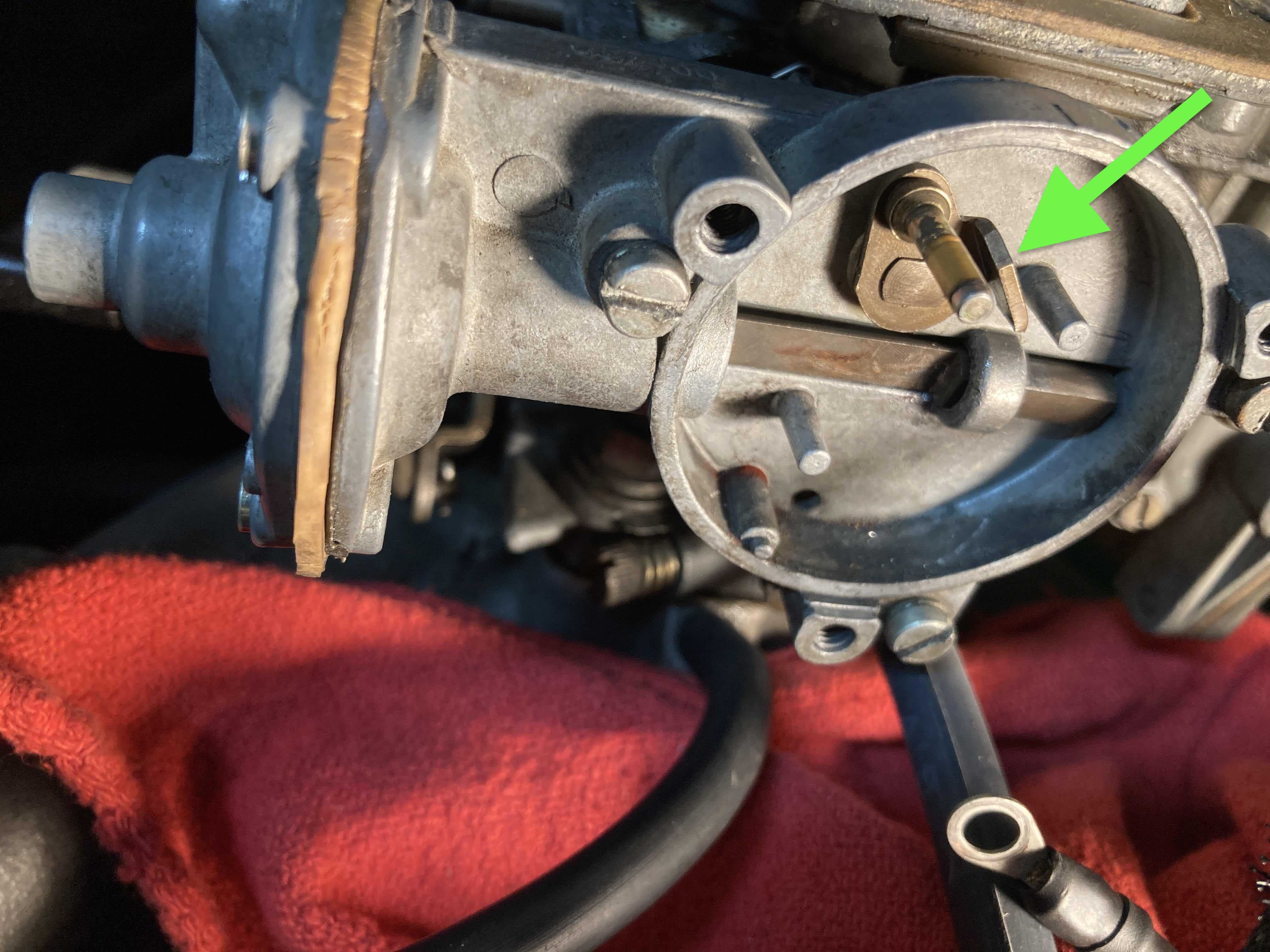 snapped the DGEV choke shaft endpiece |﻿ BMW 2002 and other '02