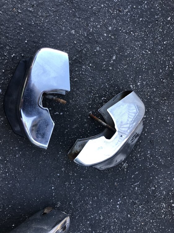 Various early front and rear bumper overriders |﻿ Body and Interior