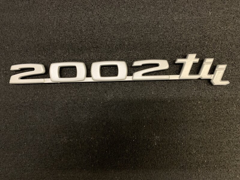 2002Tii emblem for sale - Body and Interior - 2002FAQ