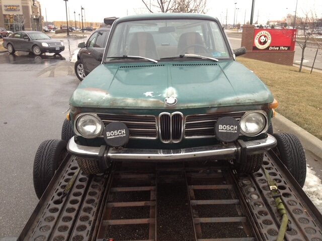 '73 BMW 2002 roundie rolling chassis - Body and Interior - 2002FAQ