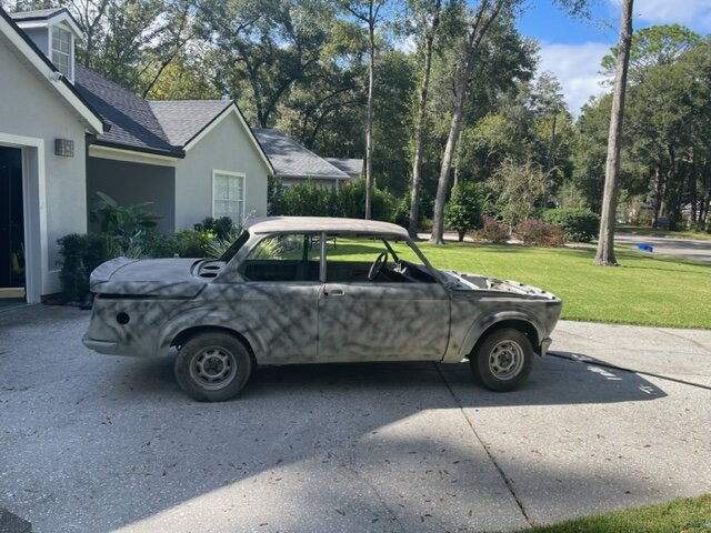 '73 BMW 2002 roundie rolling chassis - Body and Interior - 2002FAQ