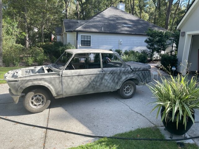 '73 BMW 2002 roundie rolling chassis - Body and Interior - 2002FAQ