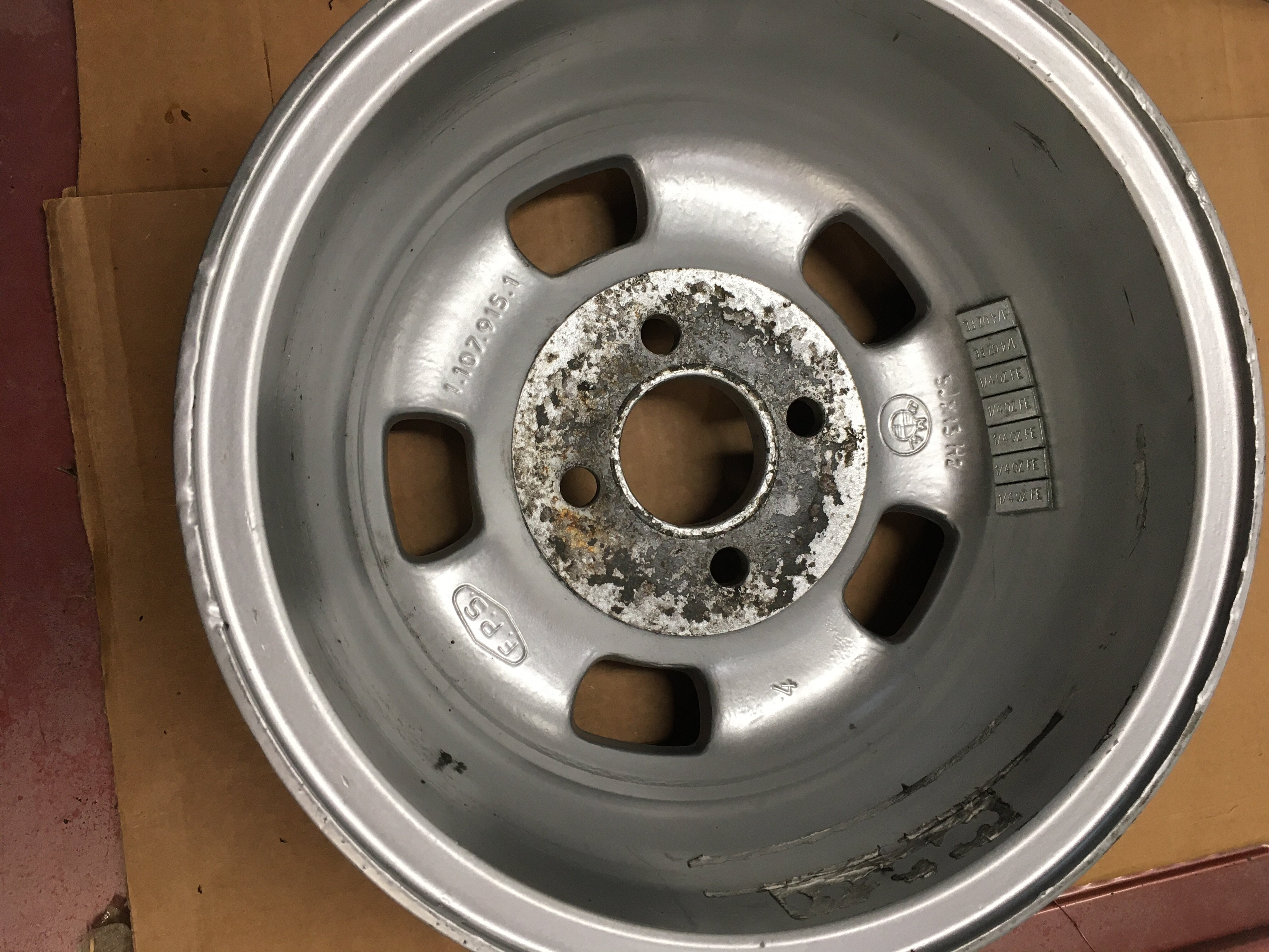 Original Early Touring/Tii wheels FPS 13x5 |﻿ Wheels