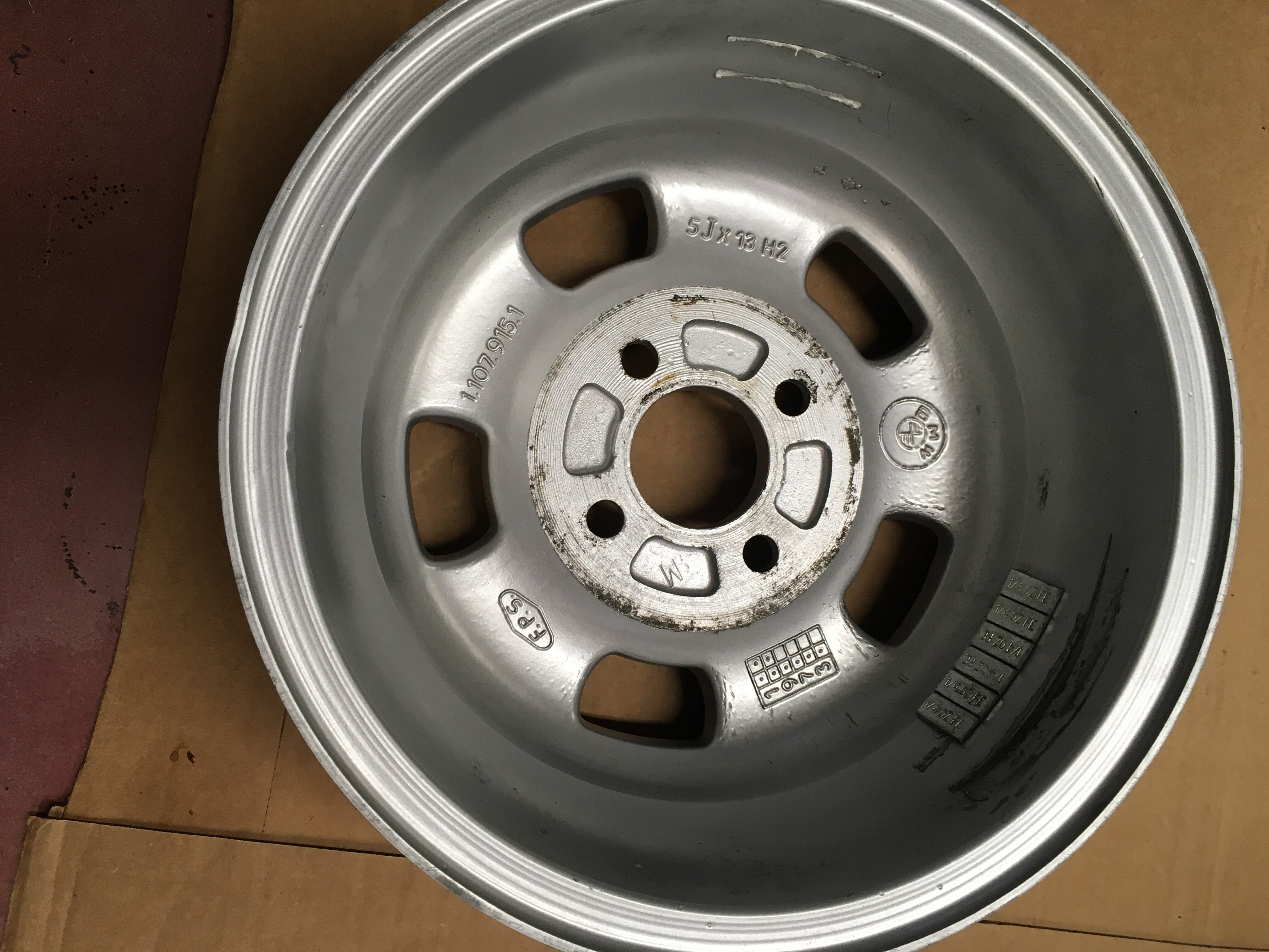 Original Early Touring/Tii wheels FPS 13x5 |﻿ Wheels
