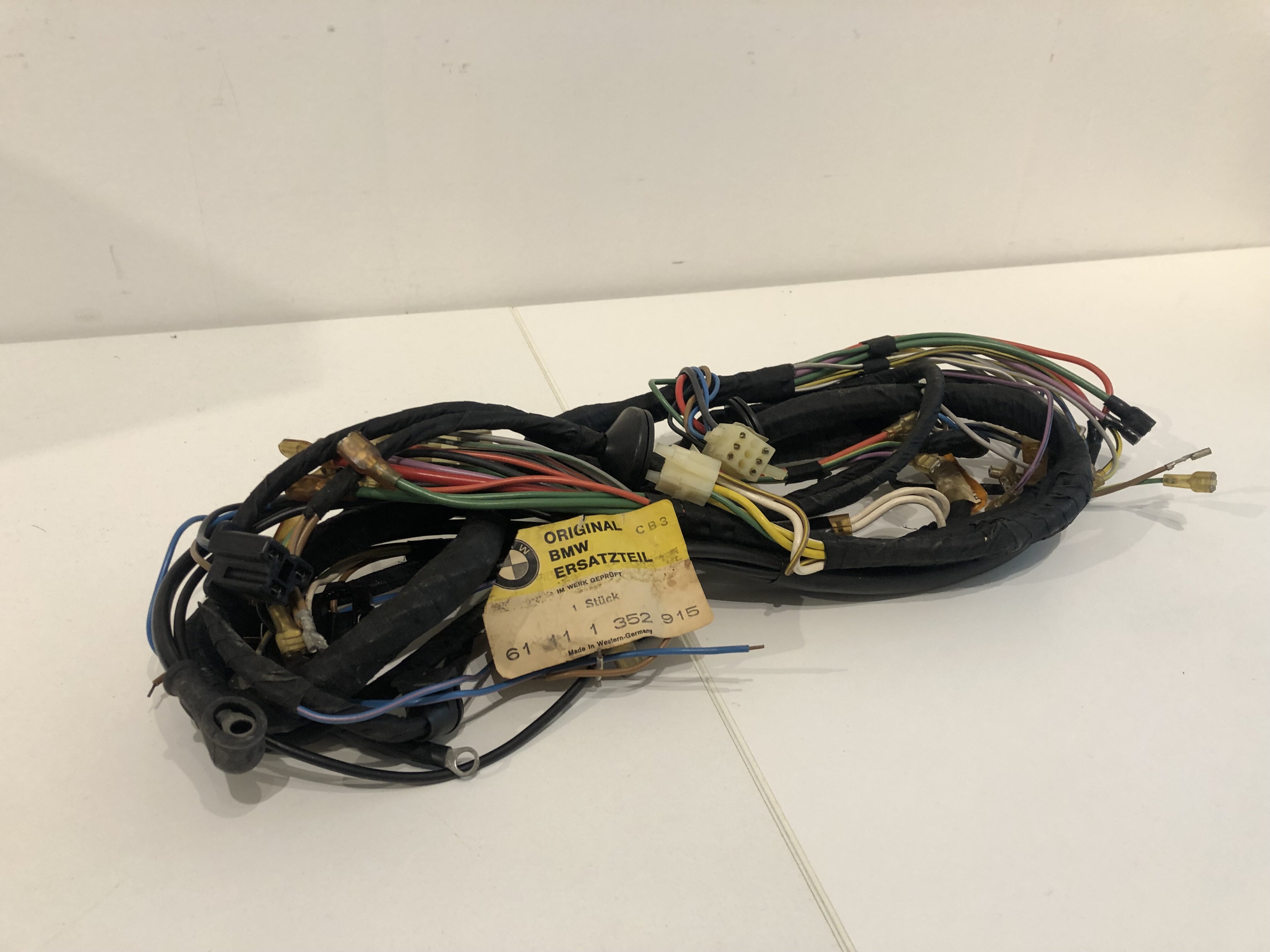 BMW E10 2002 NOS Wiring harness, front section 61111352915 ...