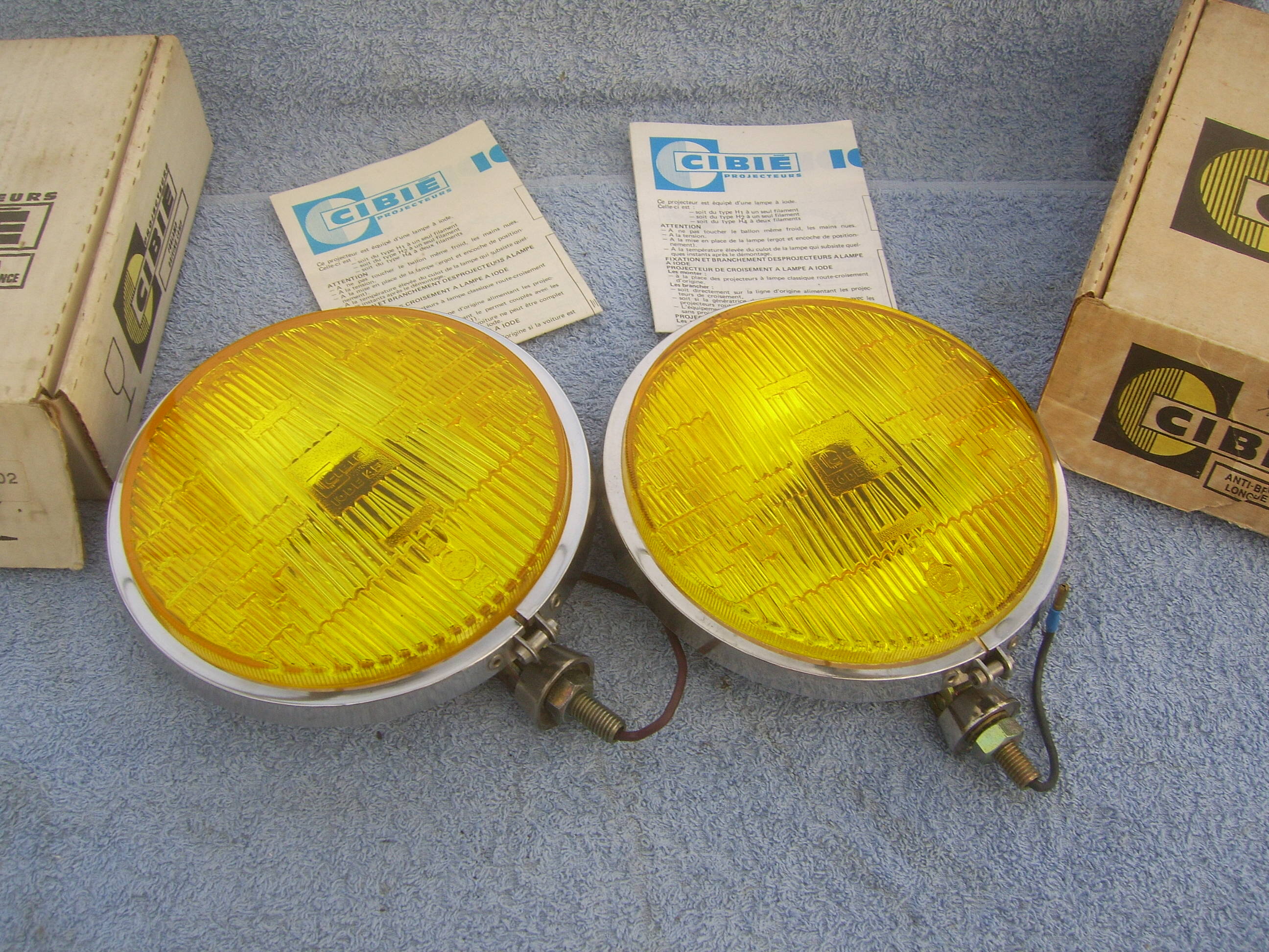 FS: NOS Cibie 45 Yellow Fog Lights |﻿ Miscellaneous