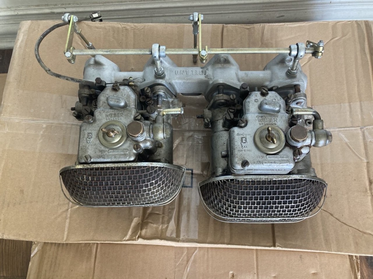 Genuine Weber Tipo Italy 40dcoe Sidedraft setup - Miscellaneous - 2002FAQ