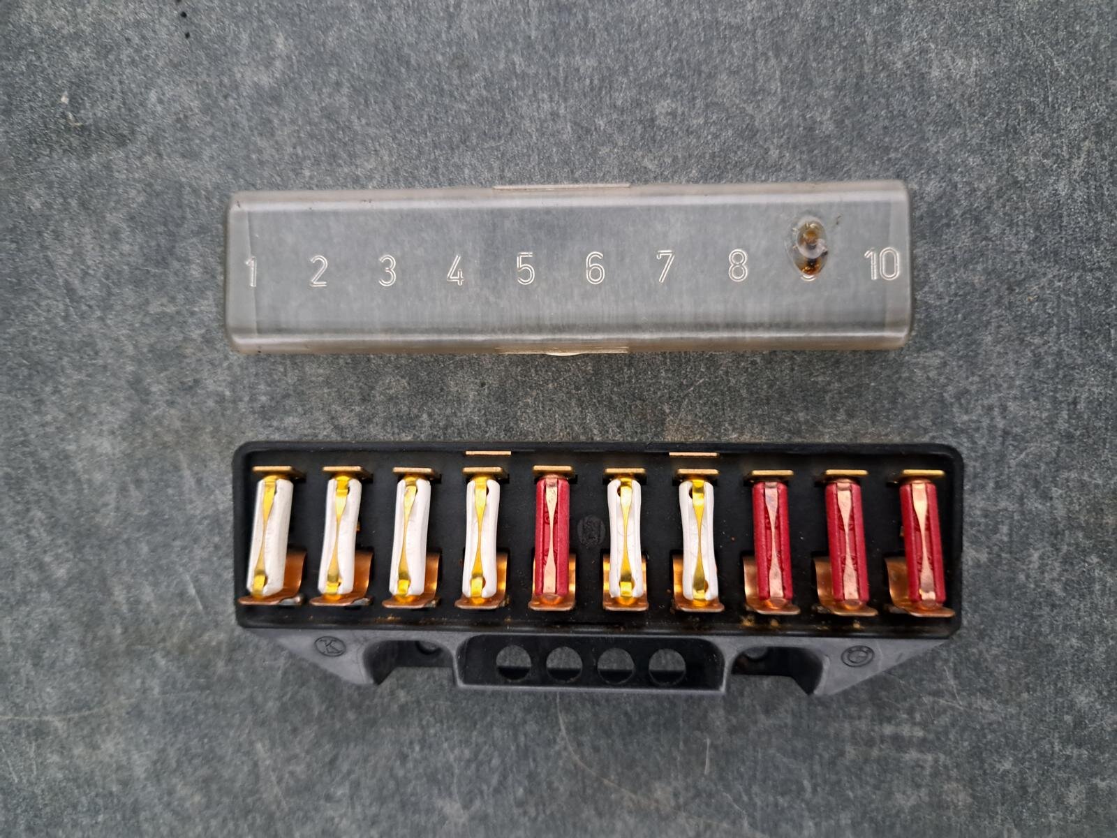 Fuse box, e3 till 1971 & Neue Klasse 1969 up |﻿ Electrical and Ignition