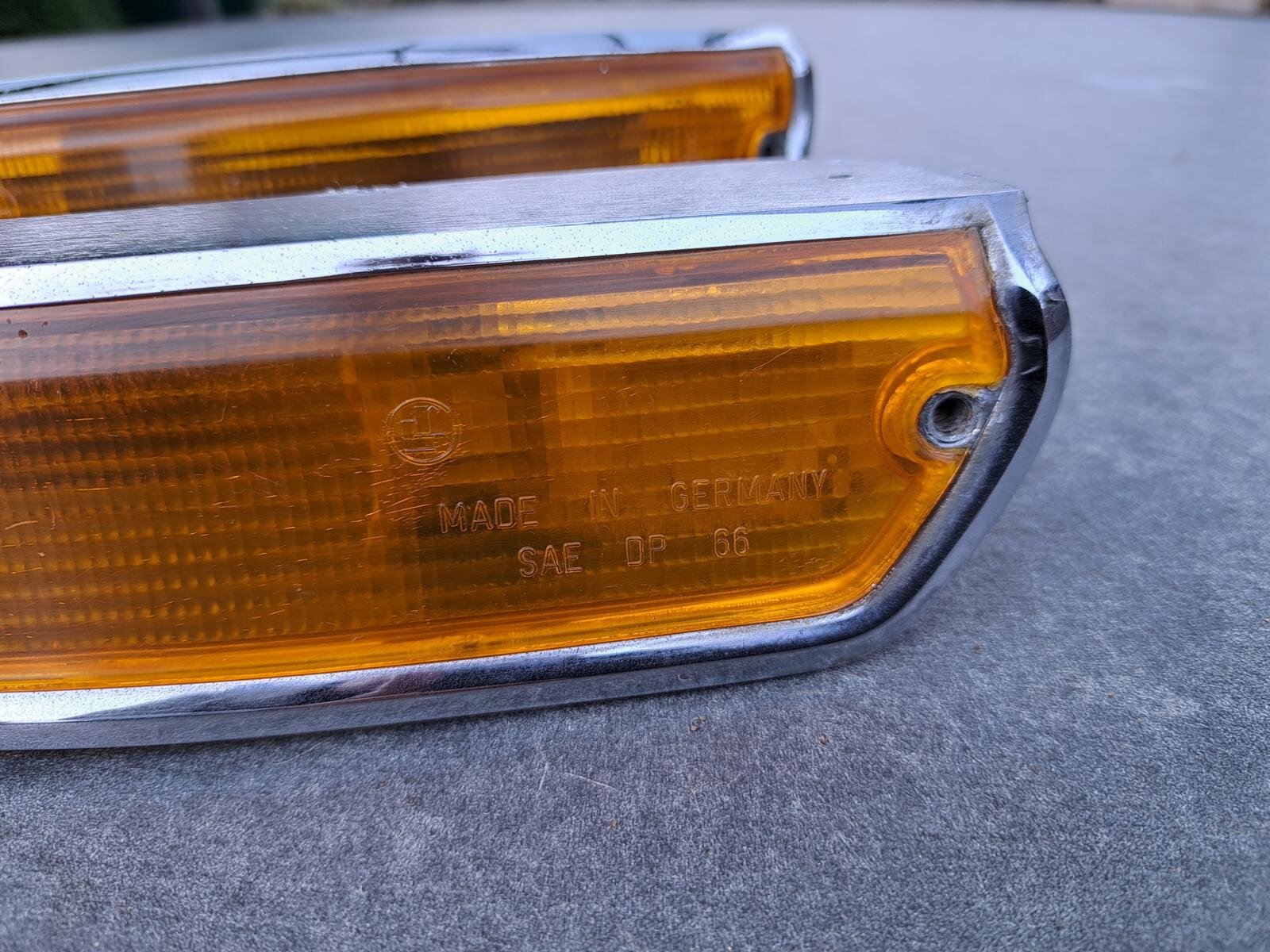 Original euro turn signals made in Germany #2 |﻿ Body and Interior