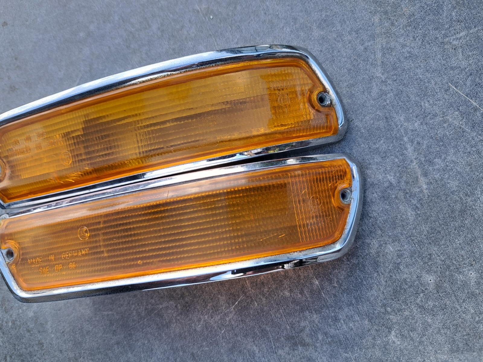 Original euro turn signals made in Germany |﻿ Body and Interior