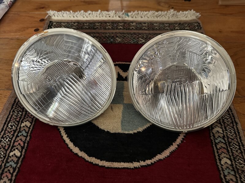 Pair Cibie HCR E2 H4 headlights 7” price reduced - Miscellaneous - 2002FAQ