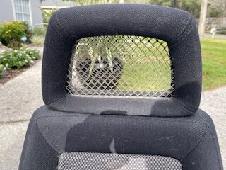 Recaro black fishnet headrest seats |﻿ Body and Interior