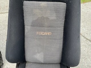 Recaro black fishnet headrest seats |﻿ Body and Interior