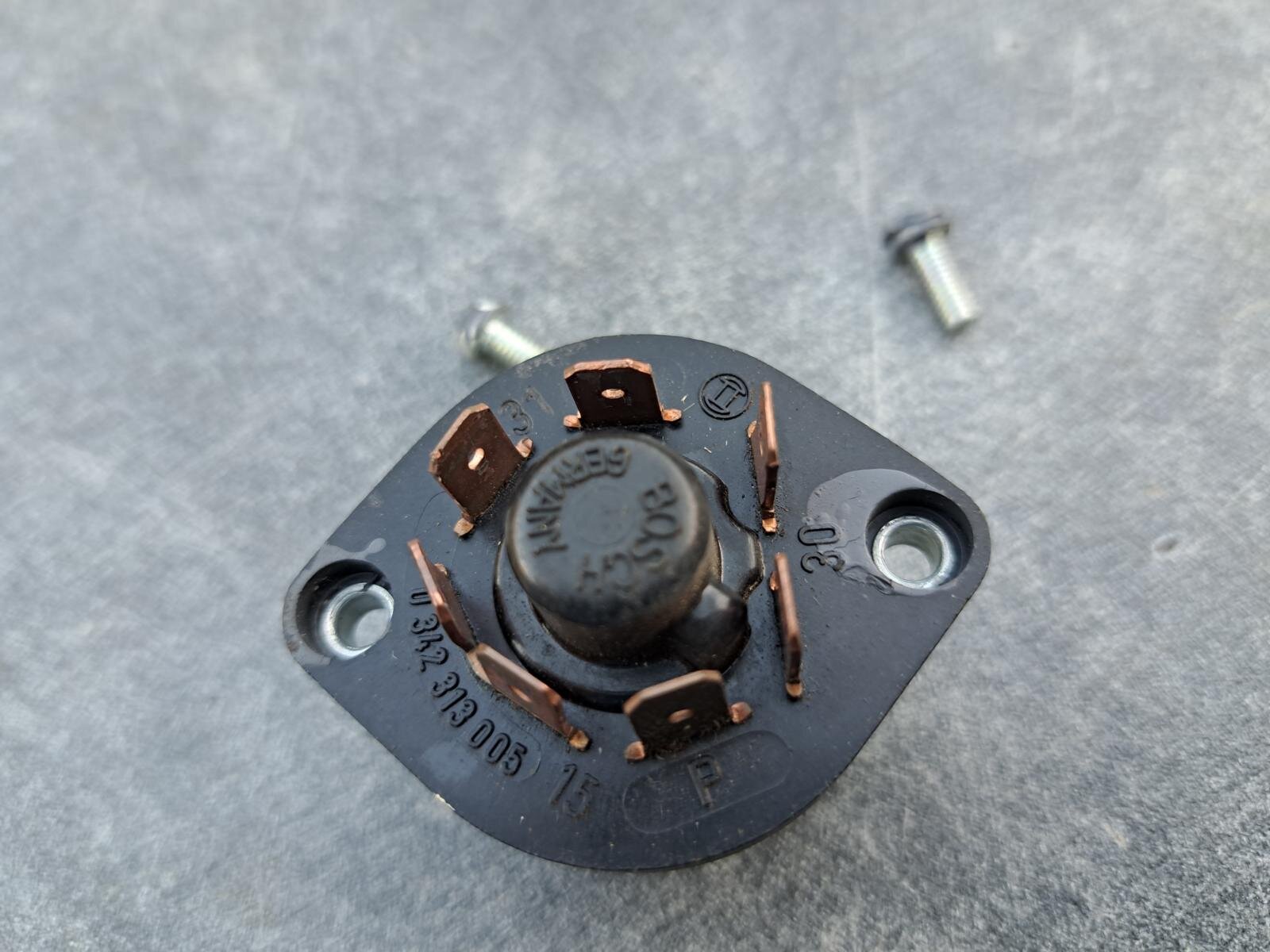 2 ignition switches, one Bosch, one SWF |﻿ Electrical and Ignition