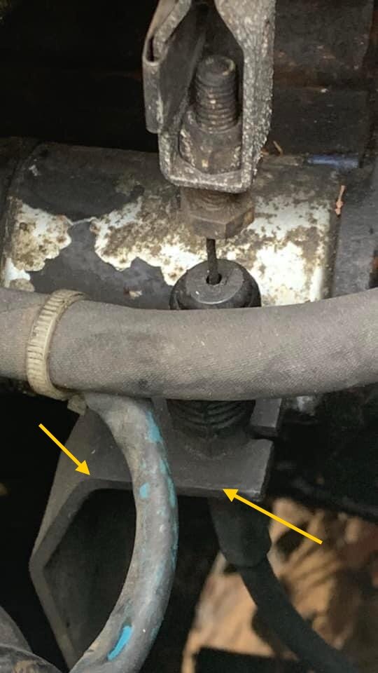 Automatic transmission overdrive cable bracket |﻿ Parts Wanted