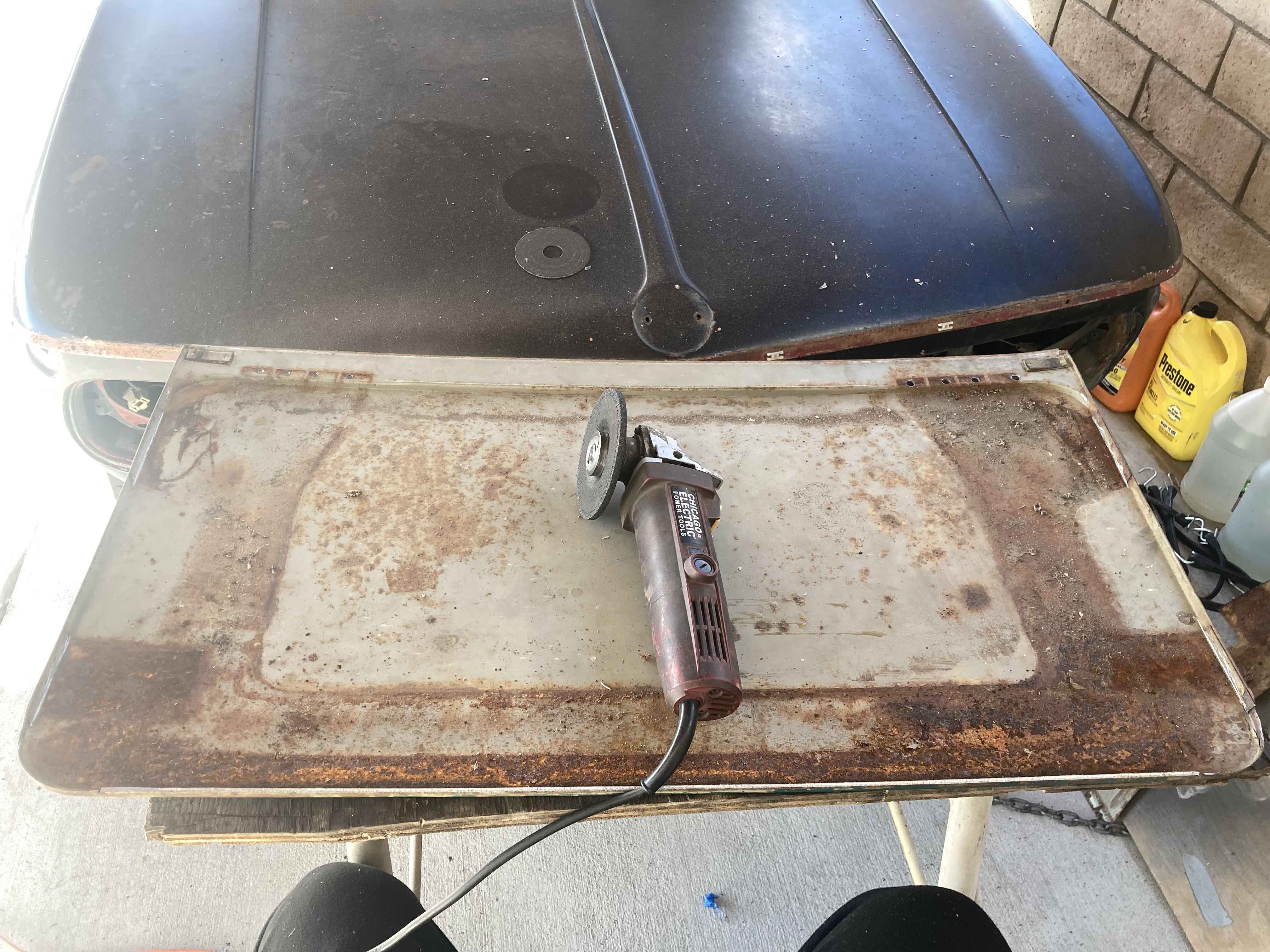 Sunroof Delete using sunroof lid as the patch |﻿ BMW 2002 and other '02