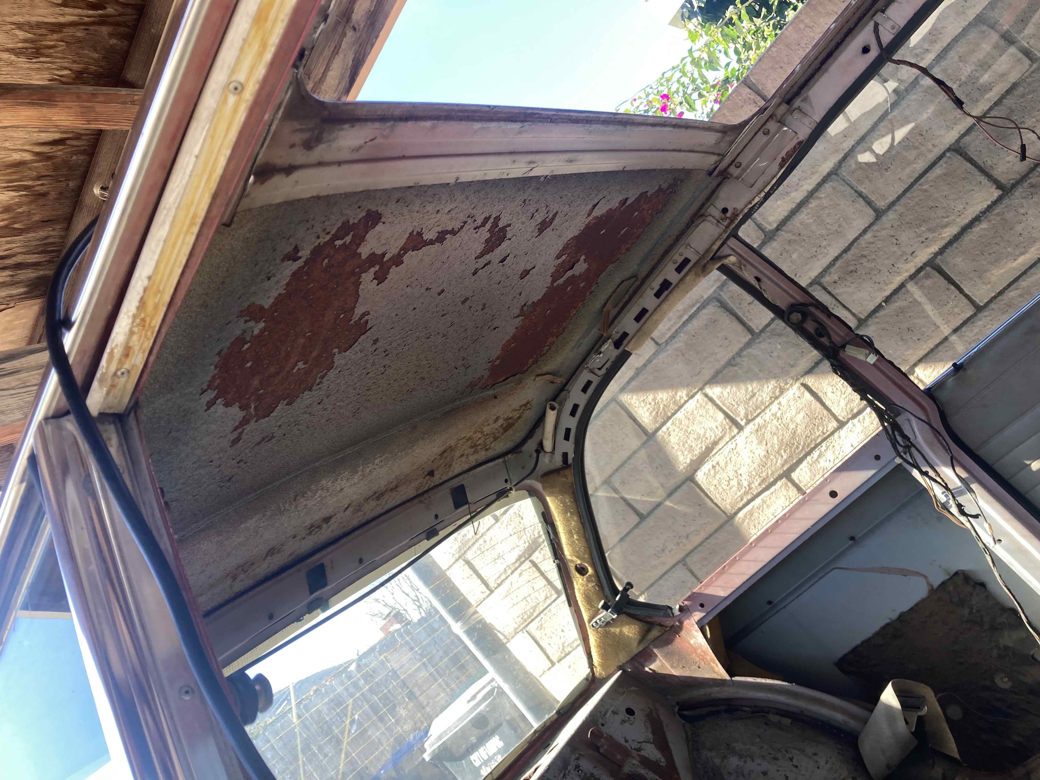 Sunroof Delete using sunroof lid as the patch |﻿ BMW 2002 and other '02