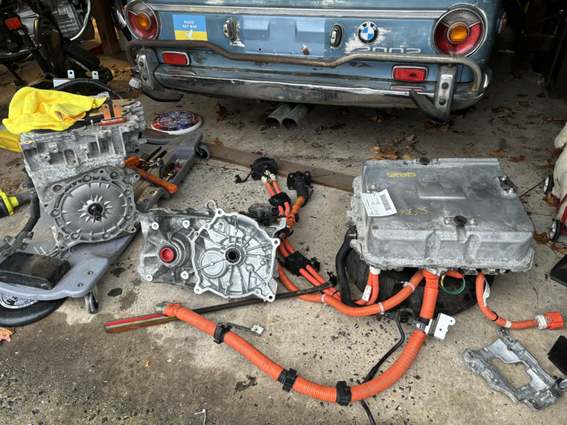 Leaf Motor Stack Advances EV Conversion |﻿ Roundie Reborn