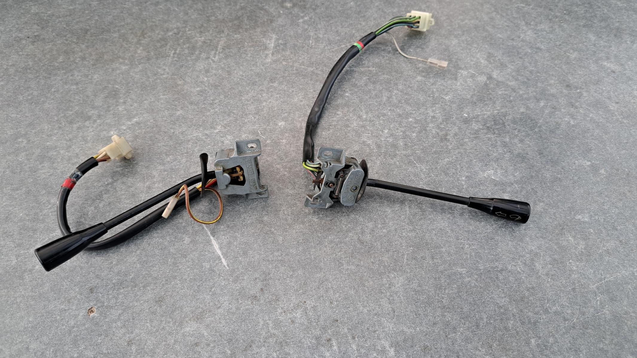 1971-73 Turn indicator switches + high/low beam dip switches ...