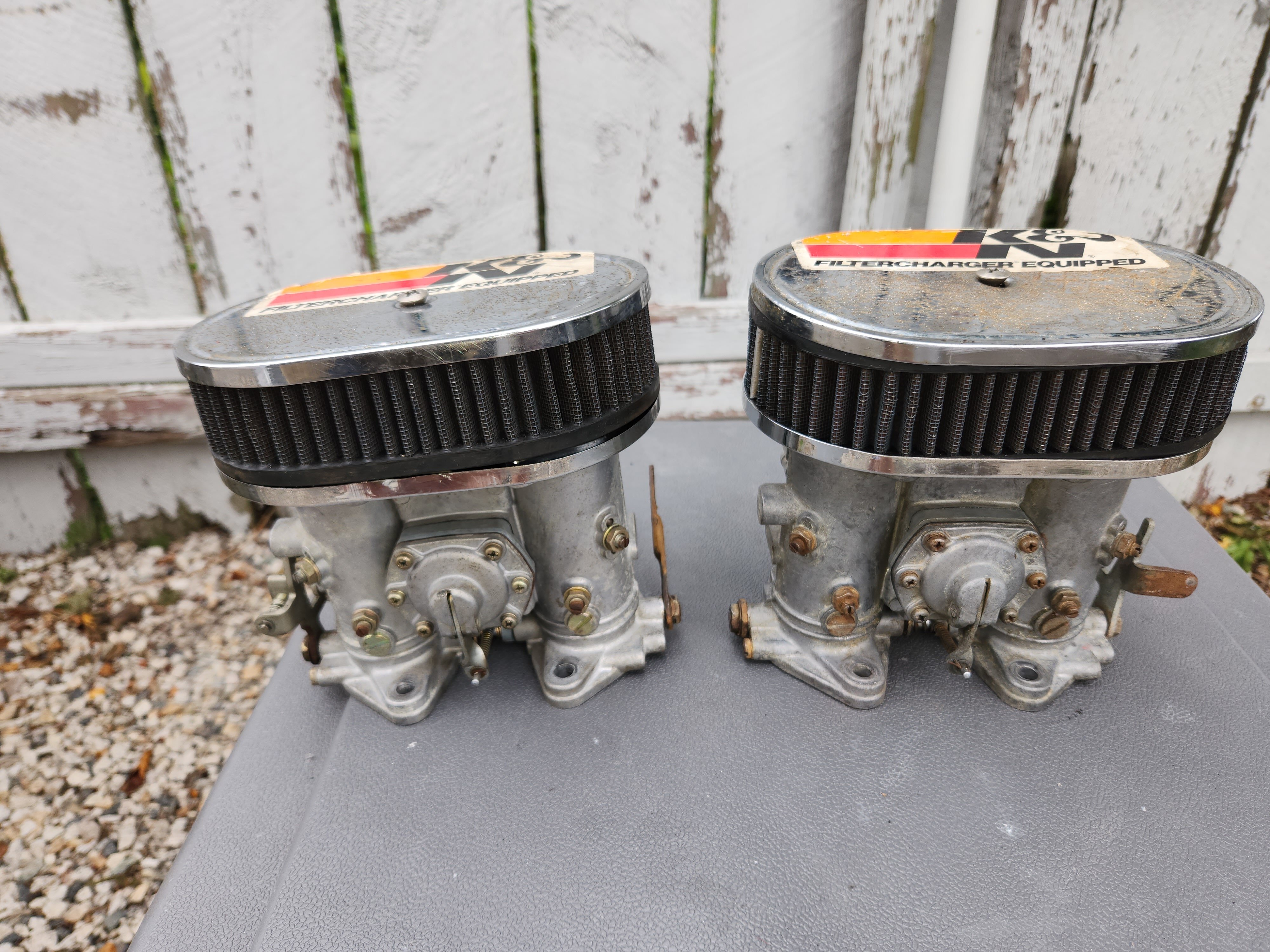 Pair of Mikuni PHH 40 type R's,Canon Manifold - PRICE DROP |﻿ Engine ...