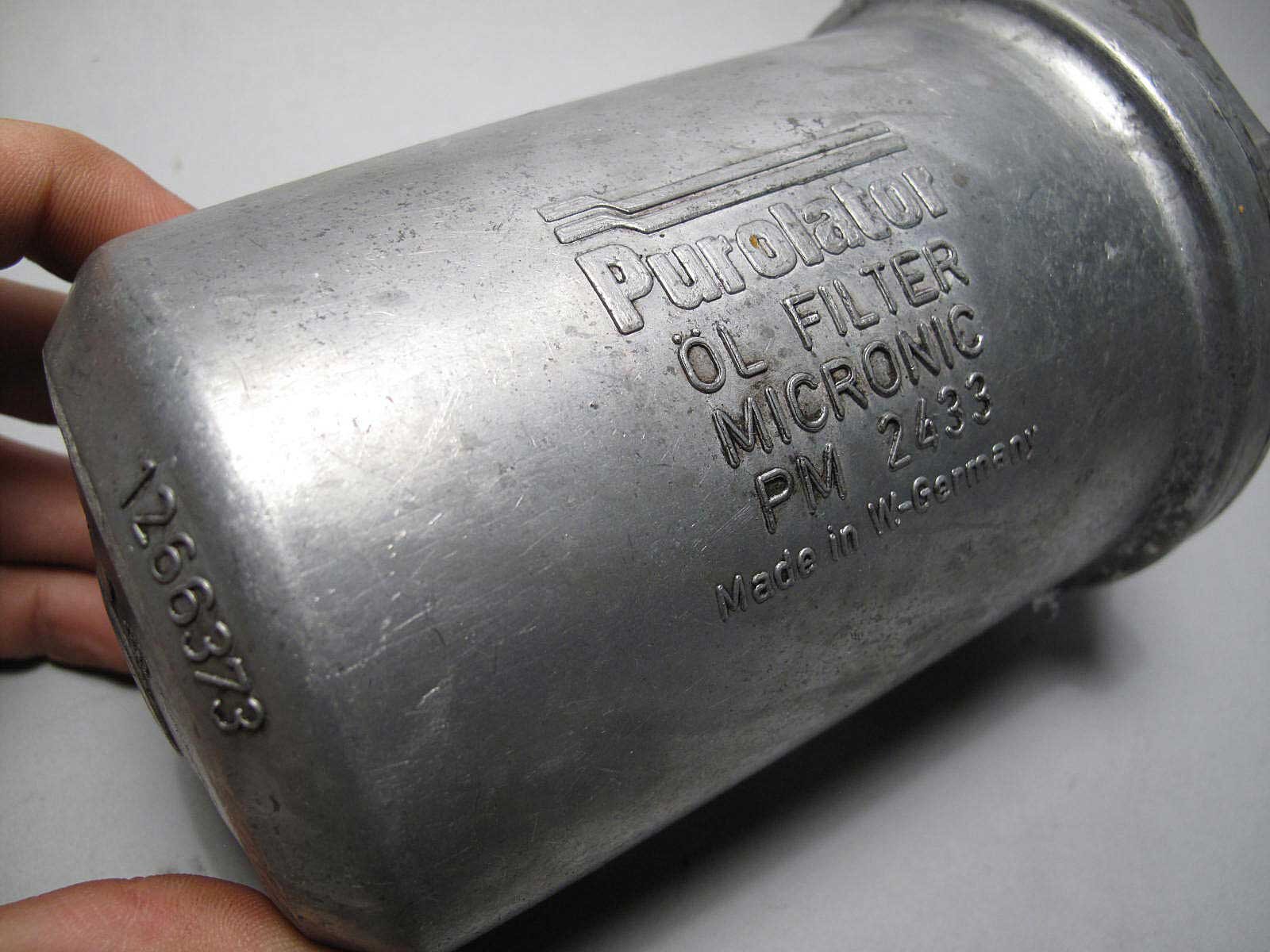 Early cannister oil filter |﻿ BMW 2002 and other '02