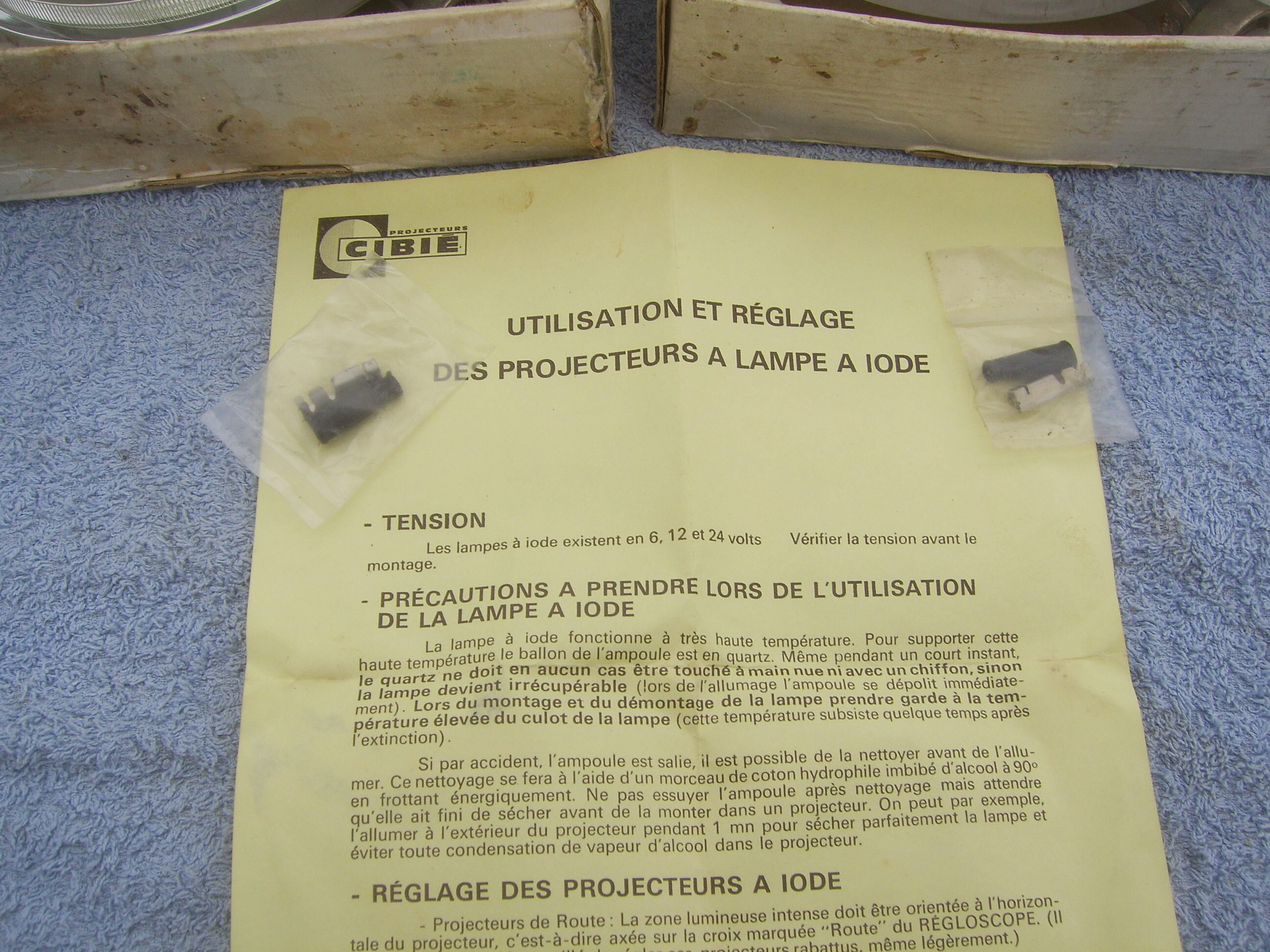 FS: Cibie 45 Clear Driving Lights - Miscellaneous - 2002FAQ