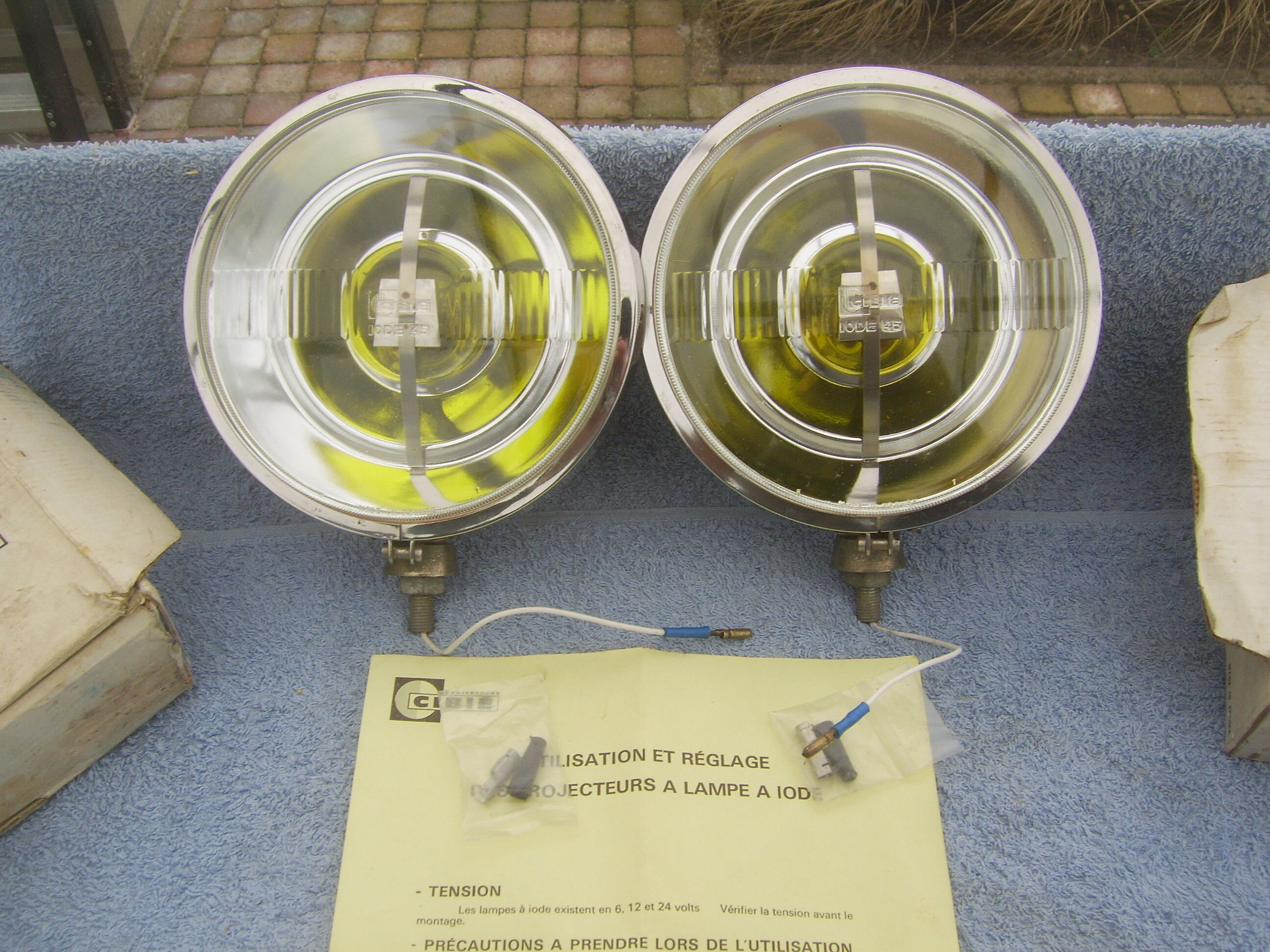 FS: Cibie 45 Clear Driving Lights |﻿ Miscellaneous