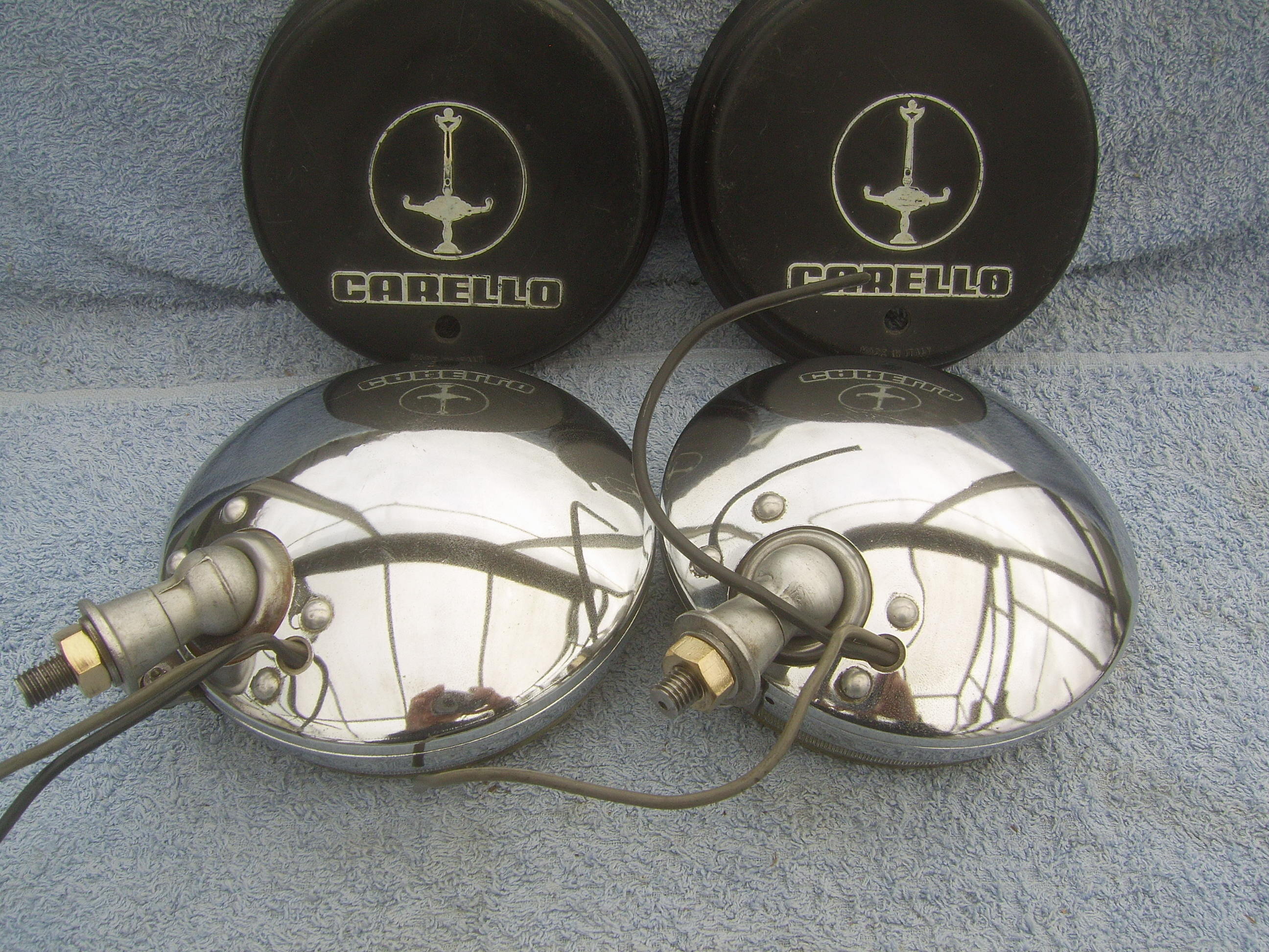 FS: Carello Yellow Driving Lights + Covers |﻿ Miscellaneous