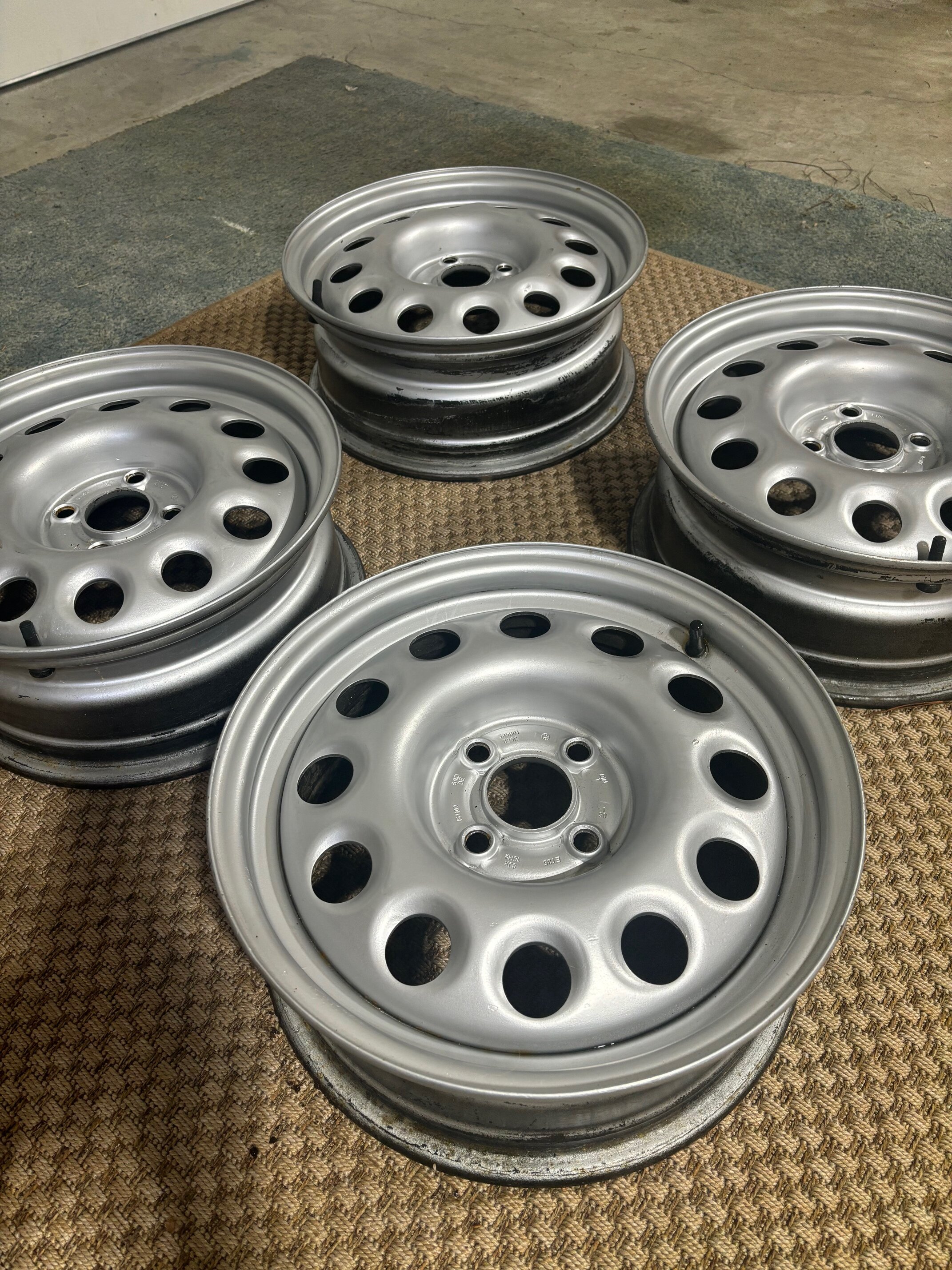 VW Corrado 15x6 Steelies et35 |﻿ Wheels