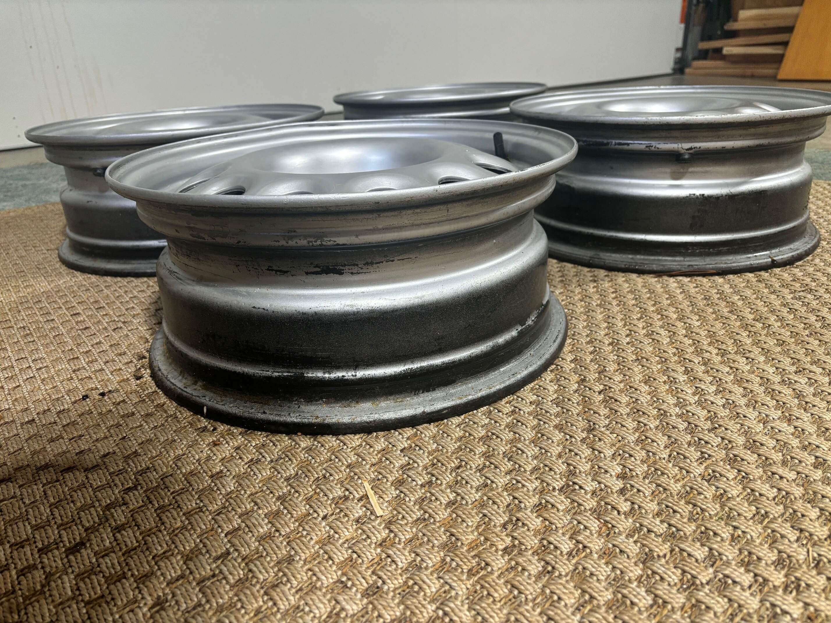 VW Corrado 15x6 Steelies et35 |﻿ Wheels