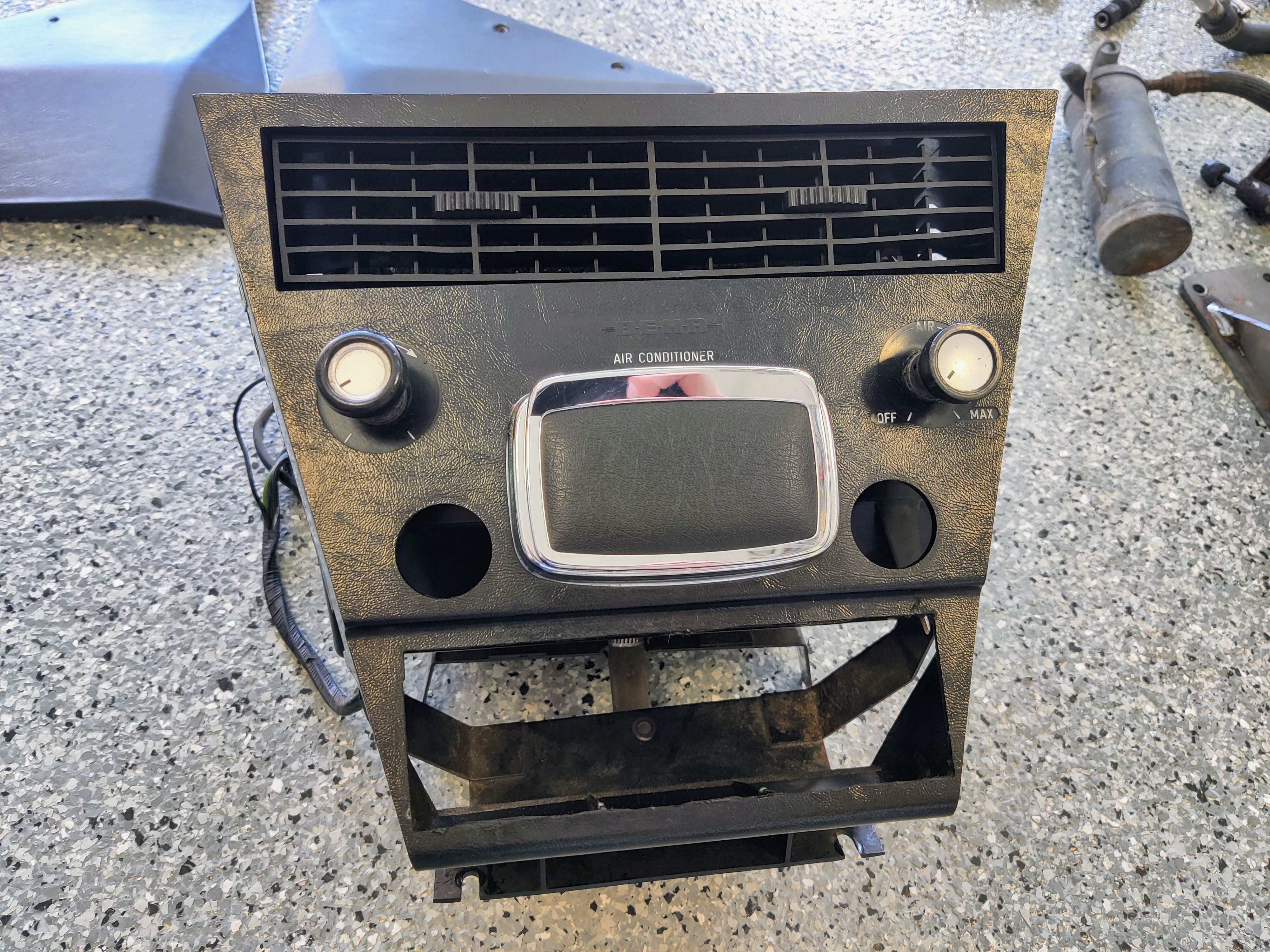 Behr Air Conditioning System + Console - Body and Interior - 2002FAQ
