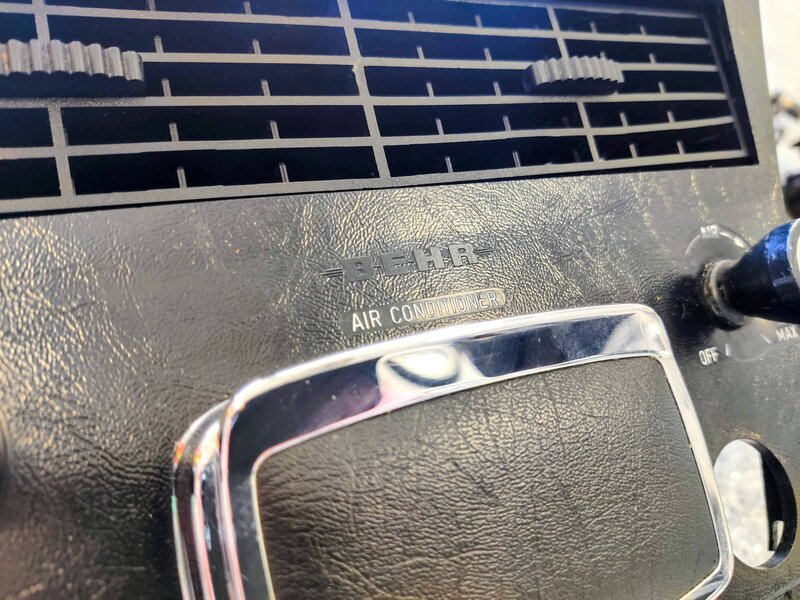 Behr Air Conditioning System + Console |﻿ Body and Interior