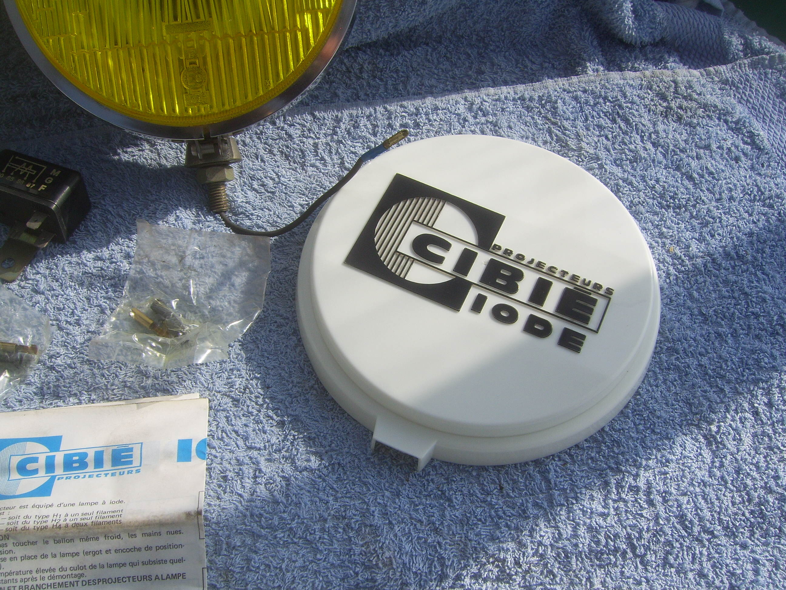 FS: NOS Cibie 45 Yellow Fog Lights + NOS Covers |﻿ Miscellaneous