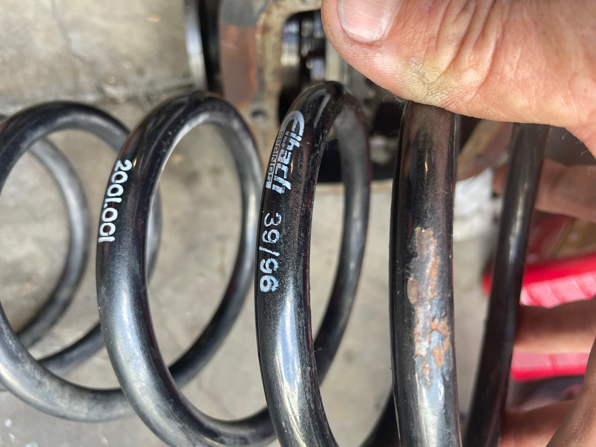 Eibach Spring set (4) 2002 / Used / Lowered by ~1.5 inches - Suspension ...