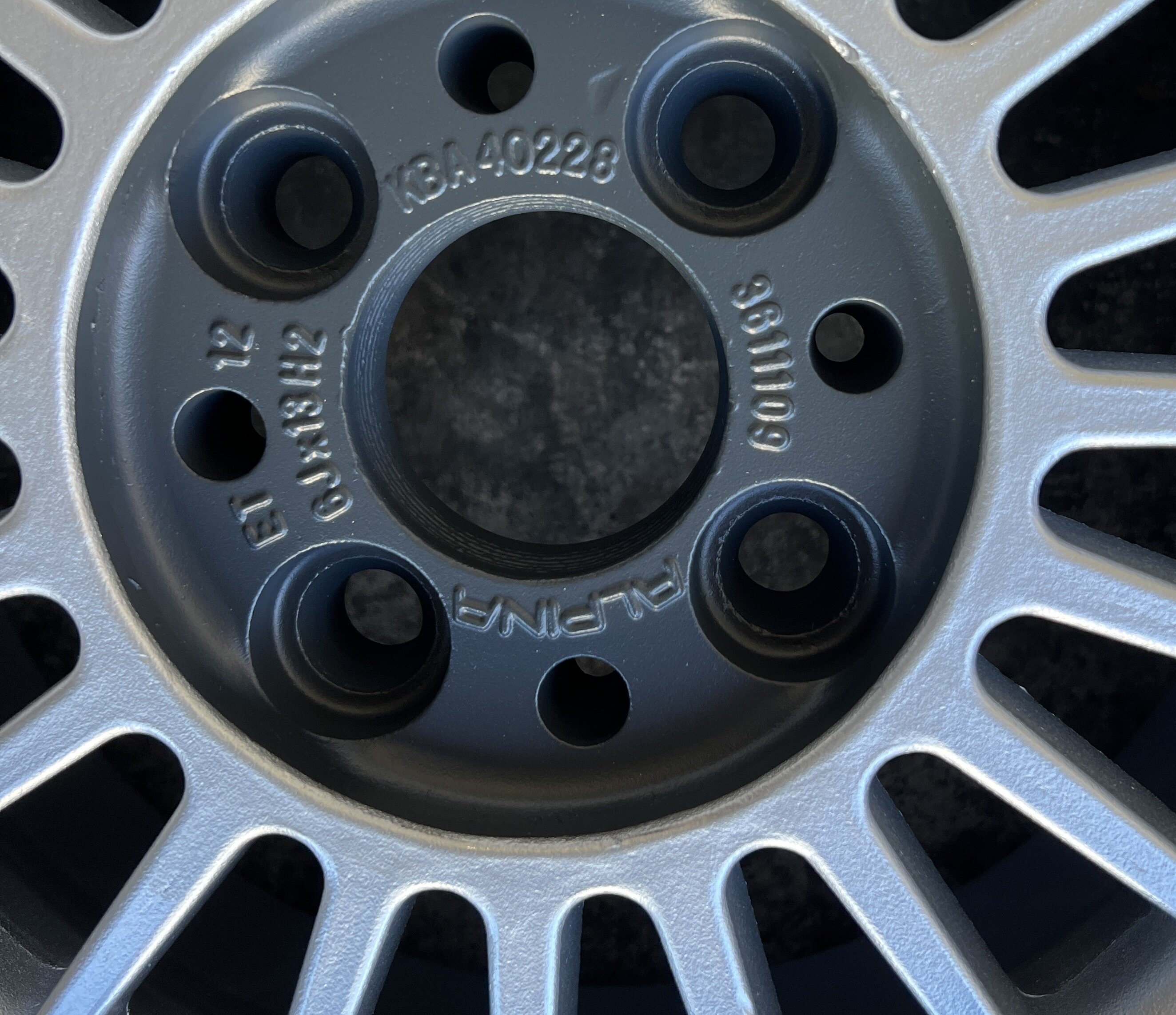 ALPINA Classic 13" wheels Original staggered 6J and 6.5J |﻿ Wheels