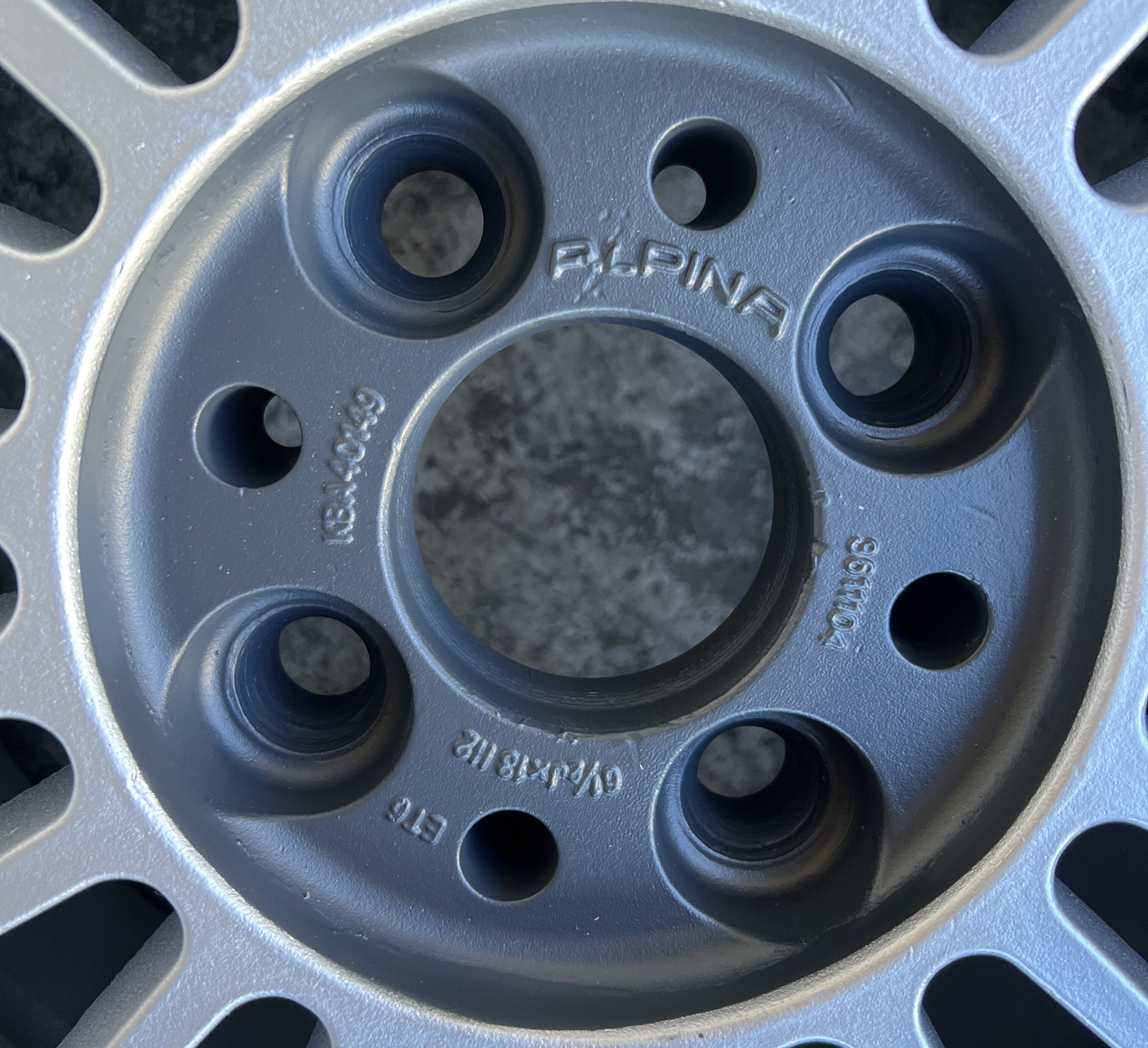 ALPINA Classic 13" wheels Original staggered 6J and 6.5J |﻿ Wheels