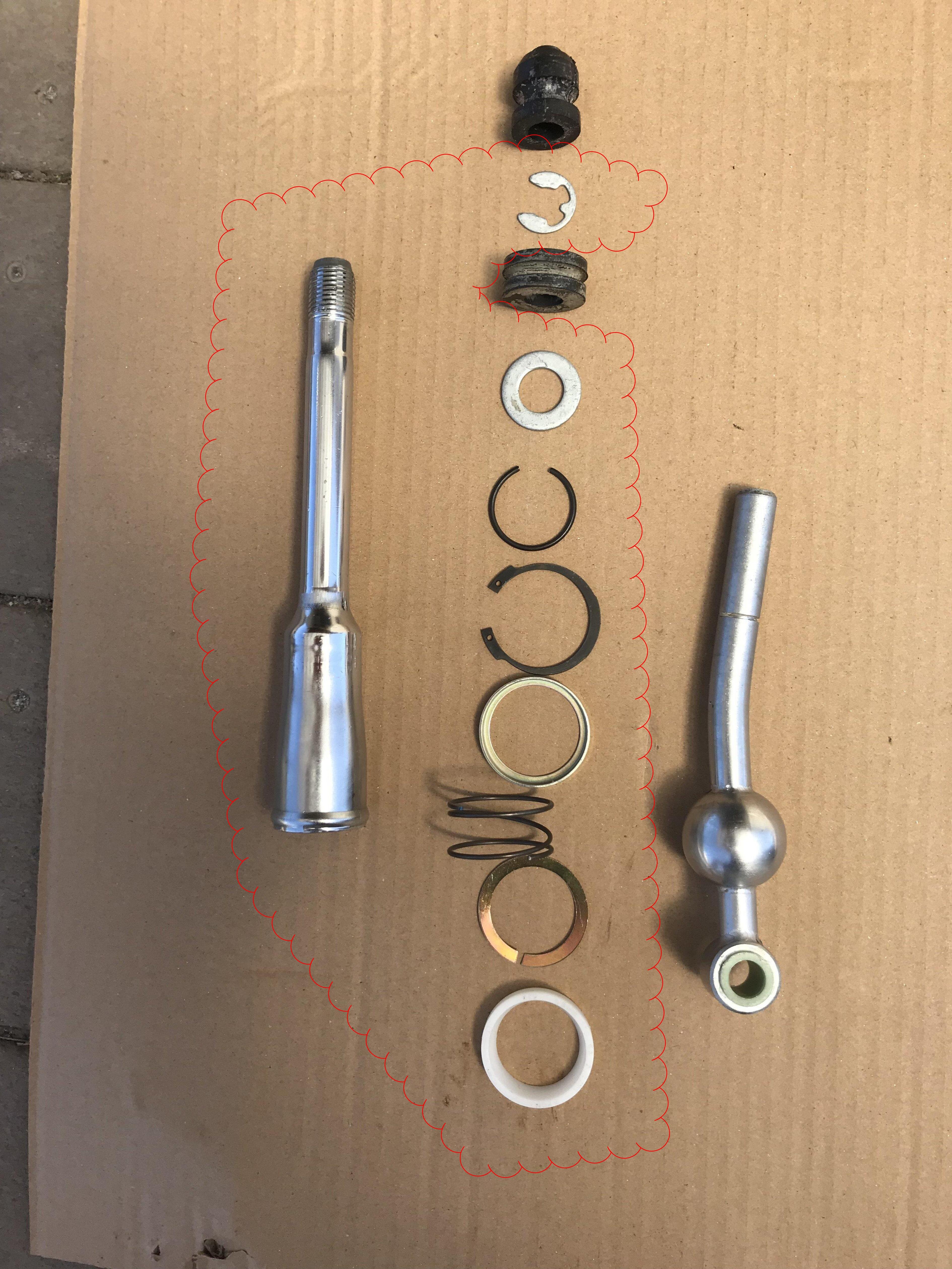 WTB - Gear Shifter and attachment hardware |﻿ Parts Wanted