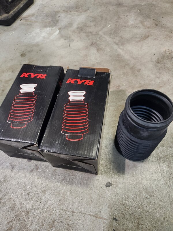 Front Strut Bellows Dust Covers |﻿ Suspension and Steering