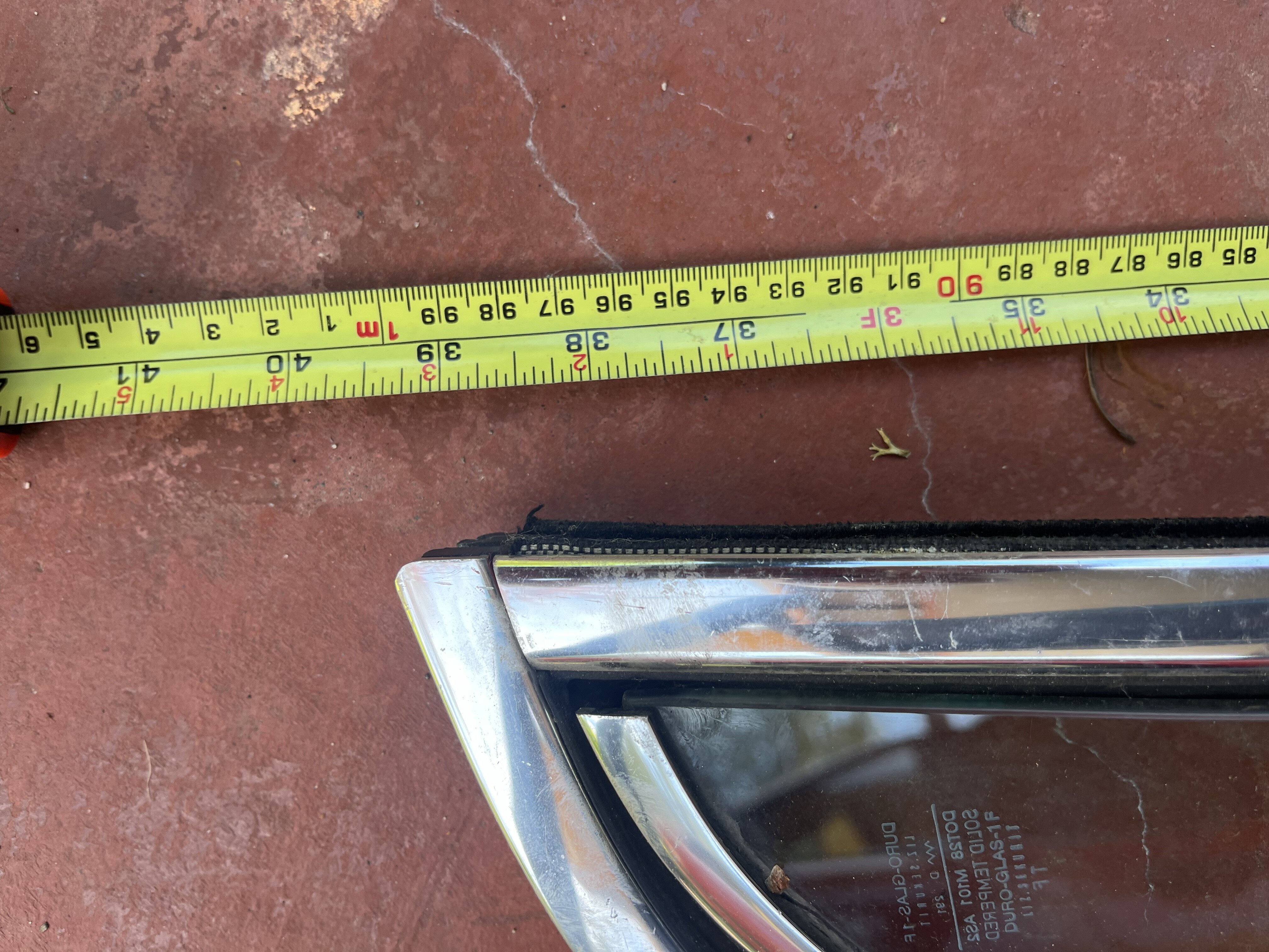 Driver left side used vent window and frame |﻿ Body and Interior