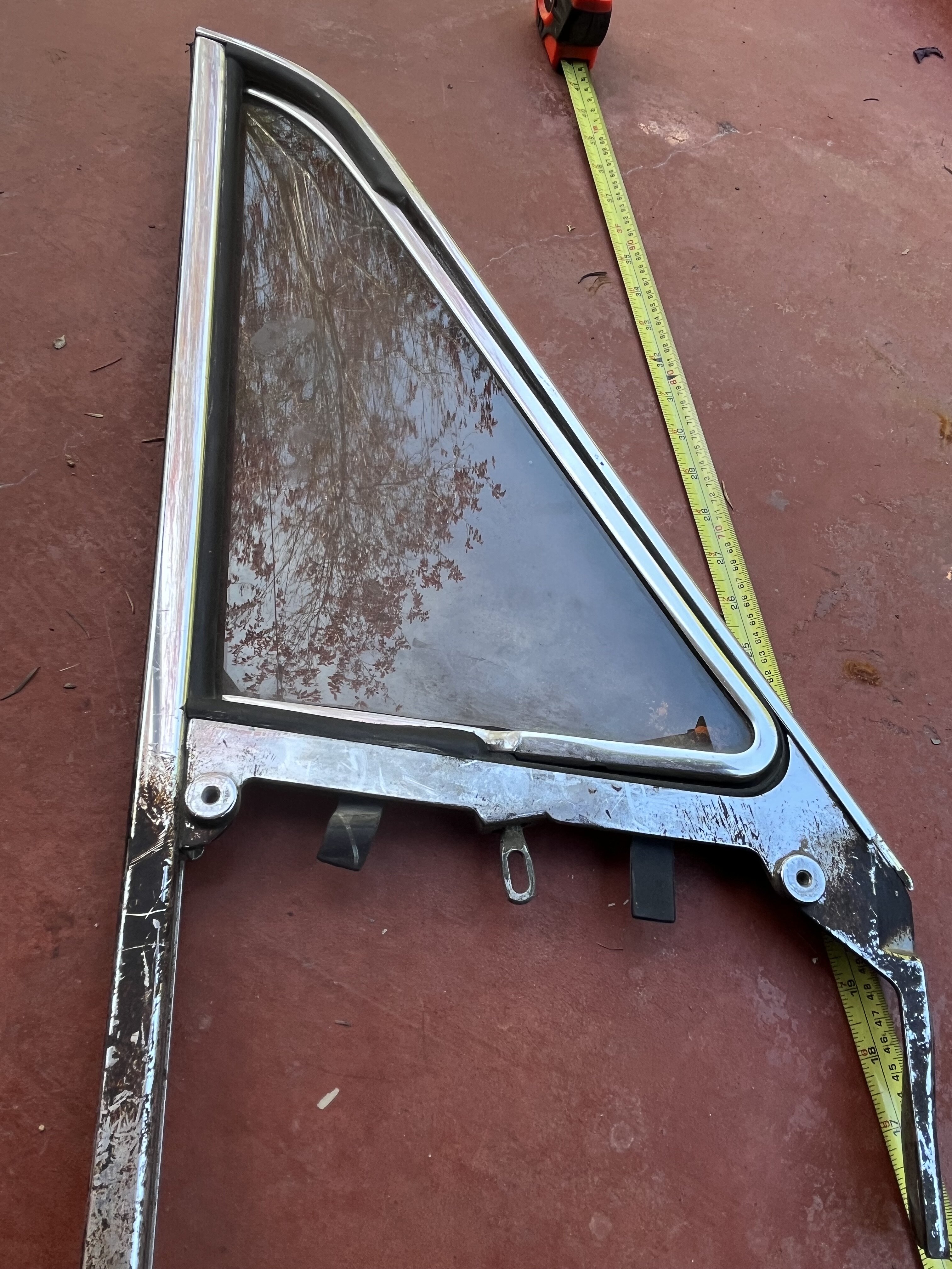 Driver left side used vent window and frame - Body and Interior - 2002FAQ