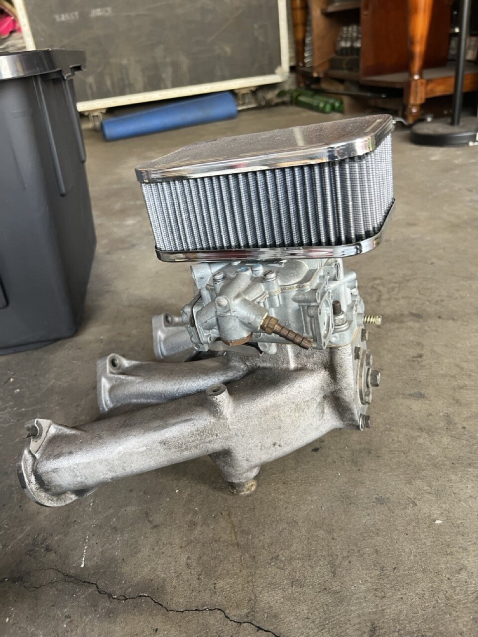 M10 Intake Manifold & Weber 38/38 Carb - Engine and Drivetrain - 2002FAQ