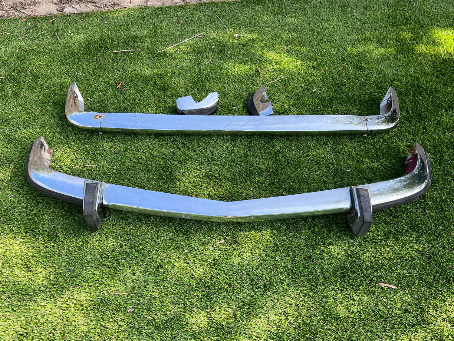 Chrome Bumpers from 1972 2002 and Over Riders - Body and Interior - 2002FAQ