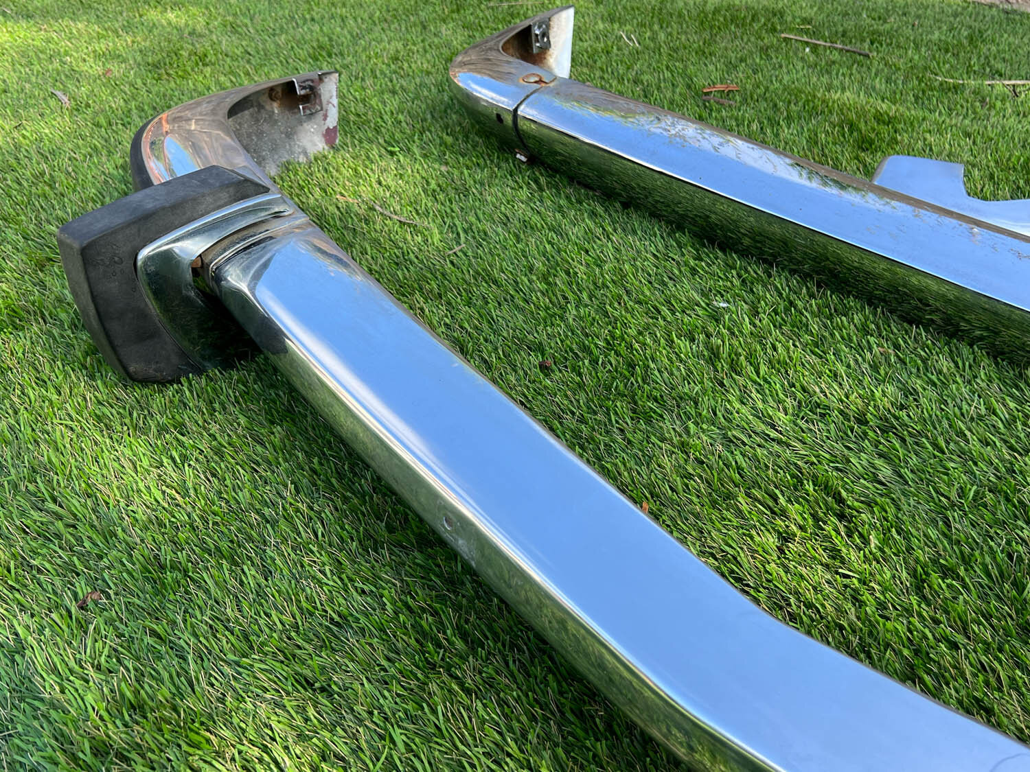 Chrome Bumpers from 1972 2002 and Over Riders - Body and Interior - 2002FAQ